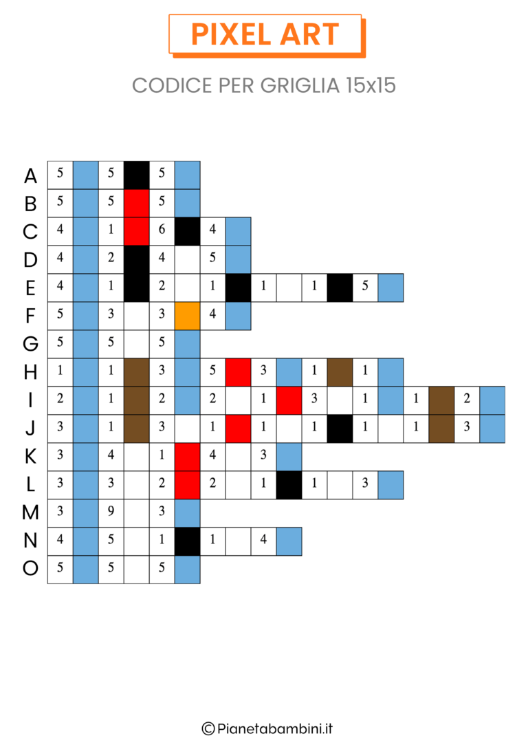 Pixel Art sul Natale per la Scuola Primaria | PianetaBambini.it