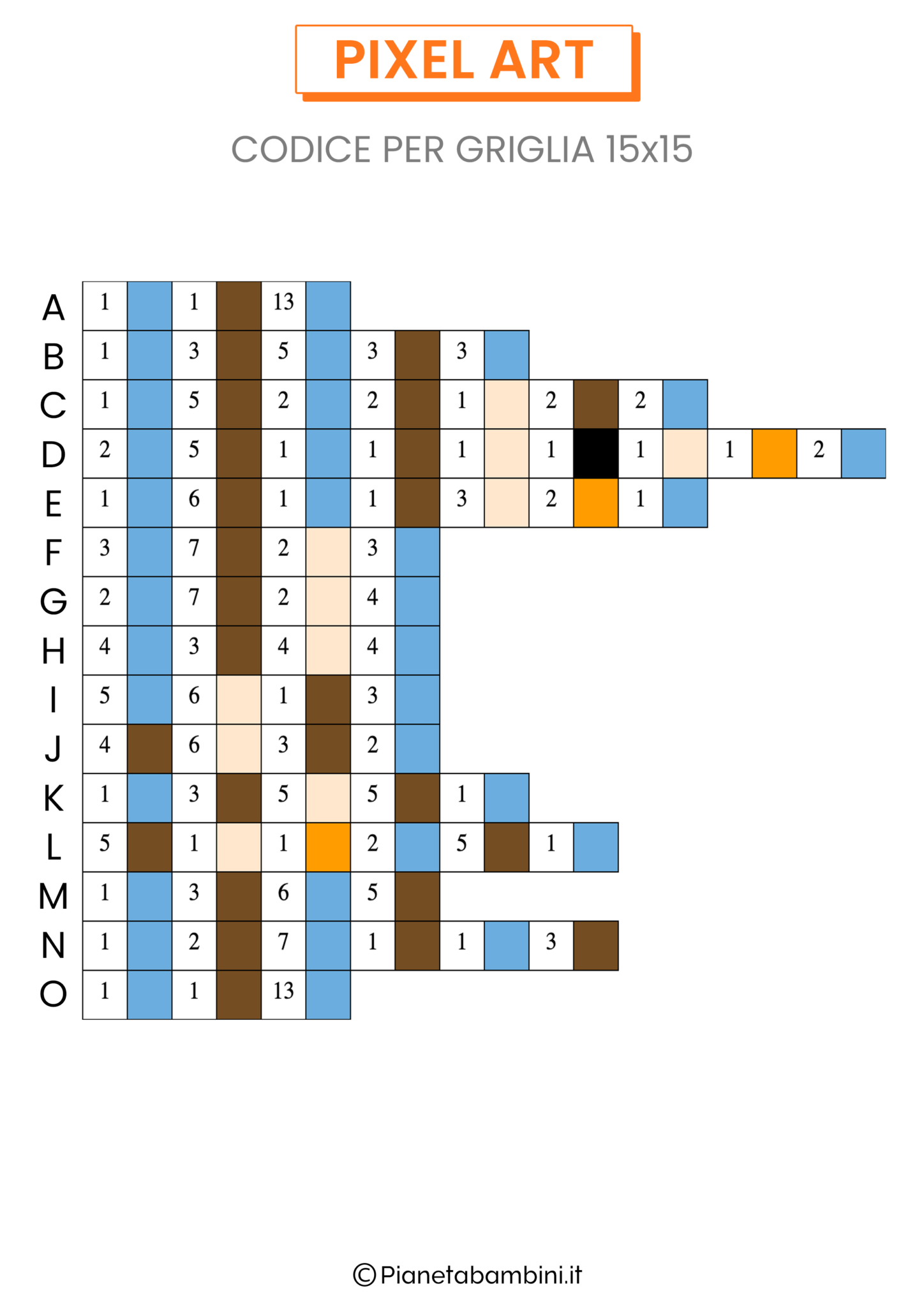 Pixel Art sulla Primavera per la Scuola Primaria | PianetaBambini.it
