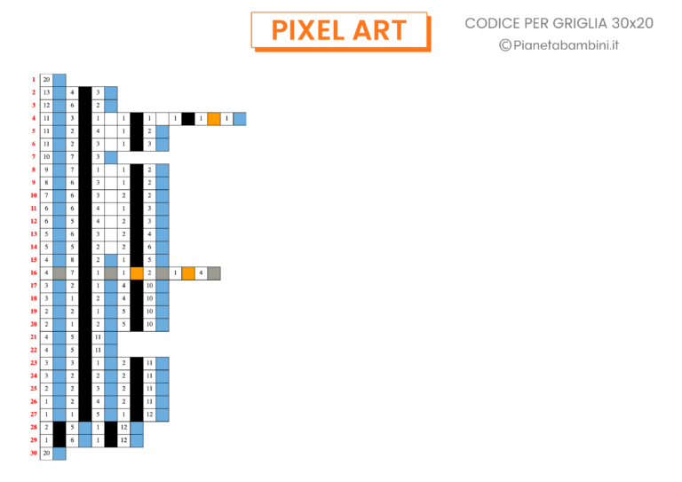 Pixel Art sulla Primavera per la Scuola Primaria | PianetaBambini.it