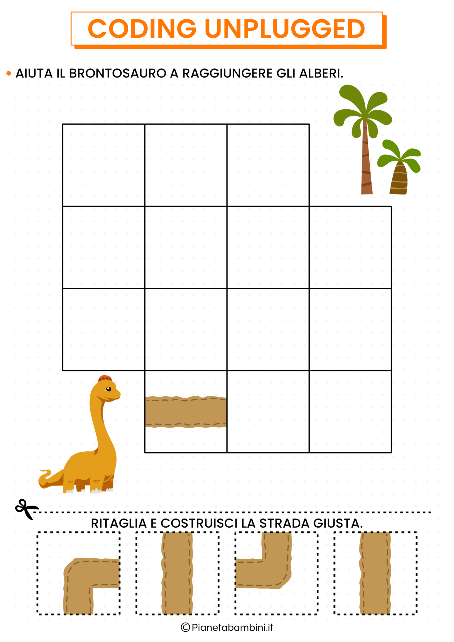 Schede di Coding Unplugged: Costruisci il Percorso Giusto ... Schede di Coding Unplugged: Costruisci il Percorso Giusto ...