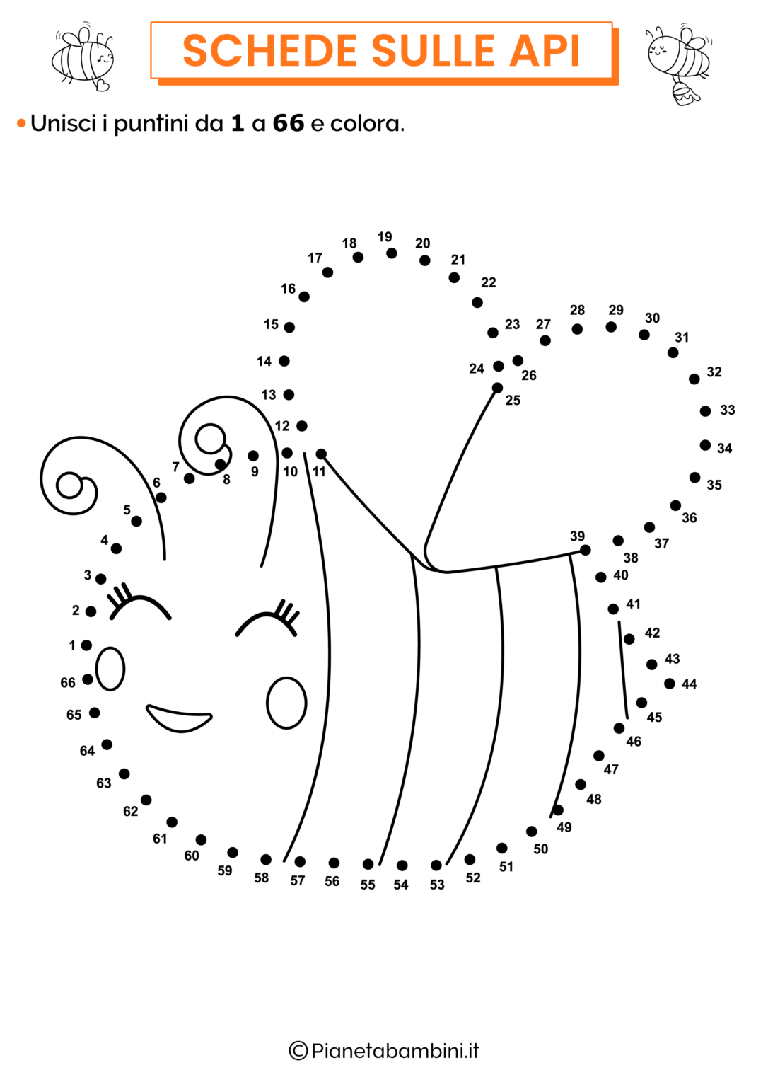 Schede Didattiche sulle Api per la Scuola Primaria | PianetaBambini.it