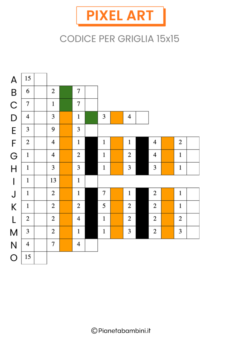 Pixel Art su Halloween per la Scuola Primaria | PianetaBambini.it