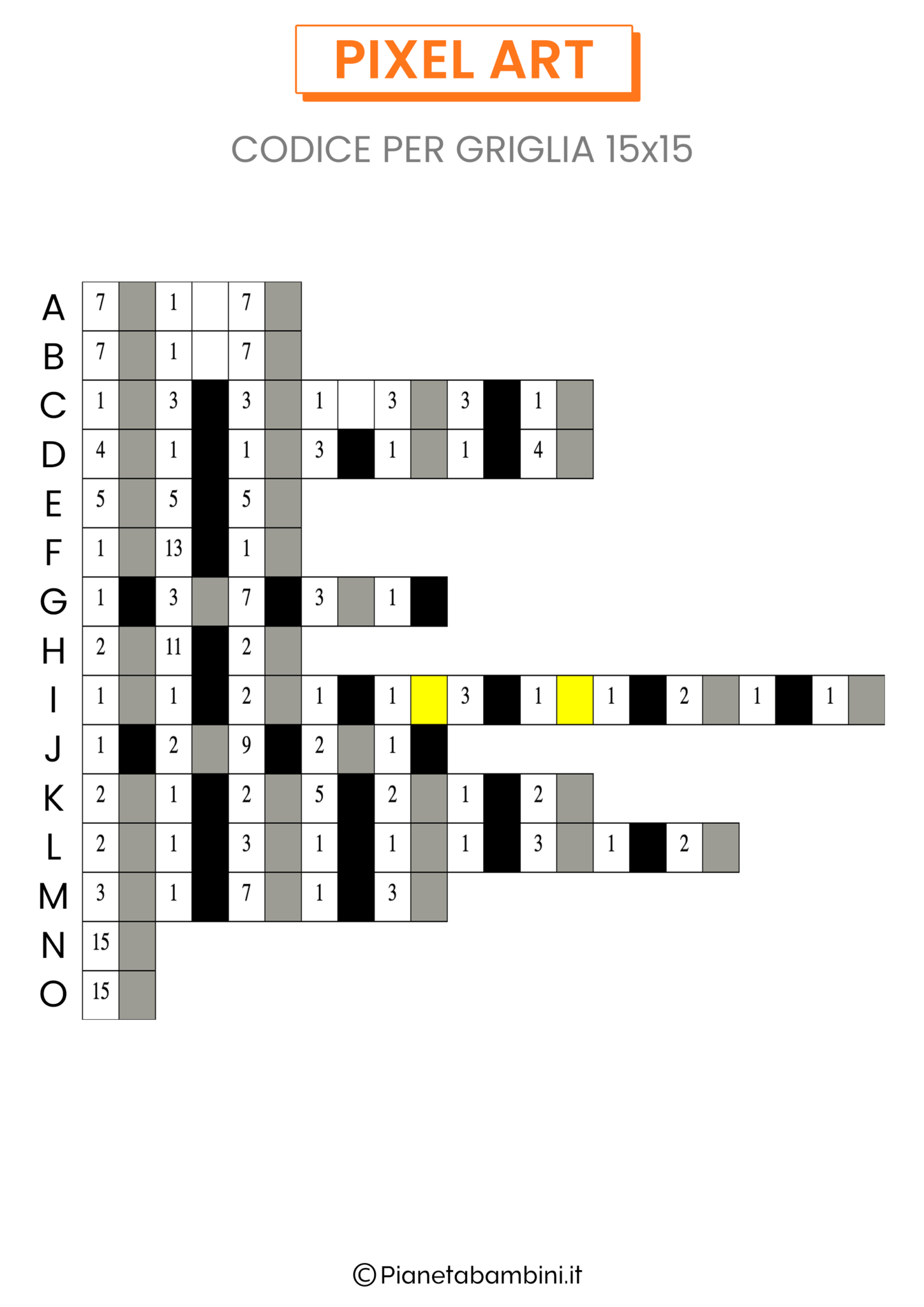 Pixel Art su Halloween per la Scuola Primaria | PianetaBambini.it