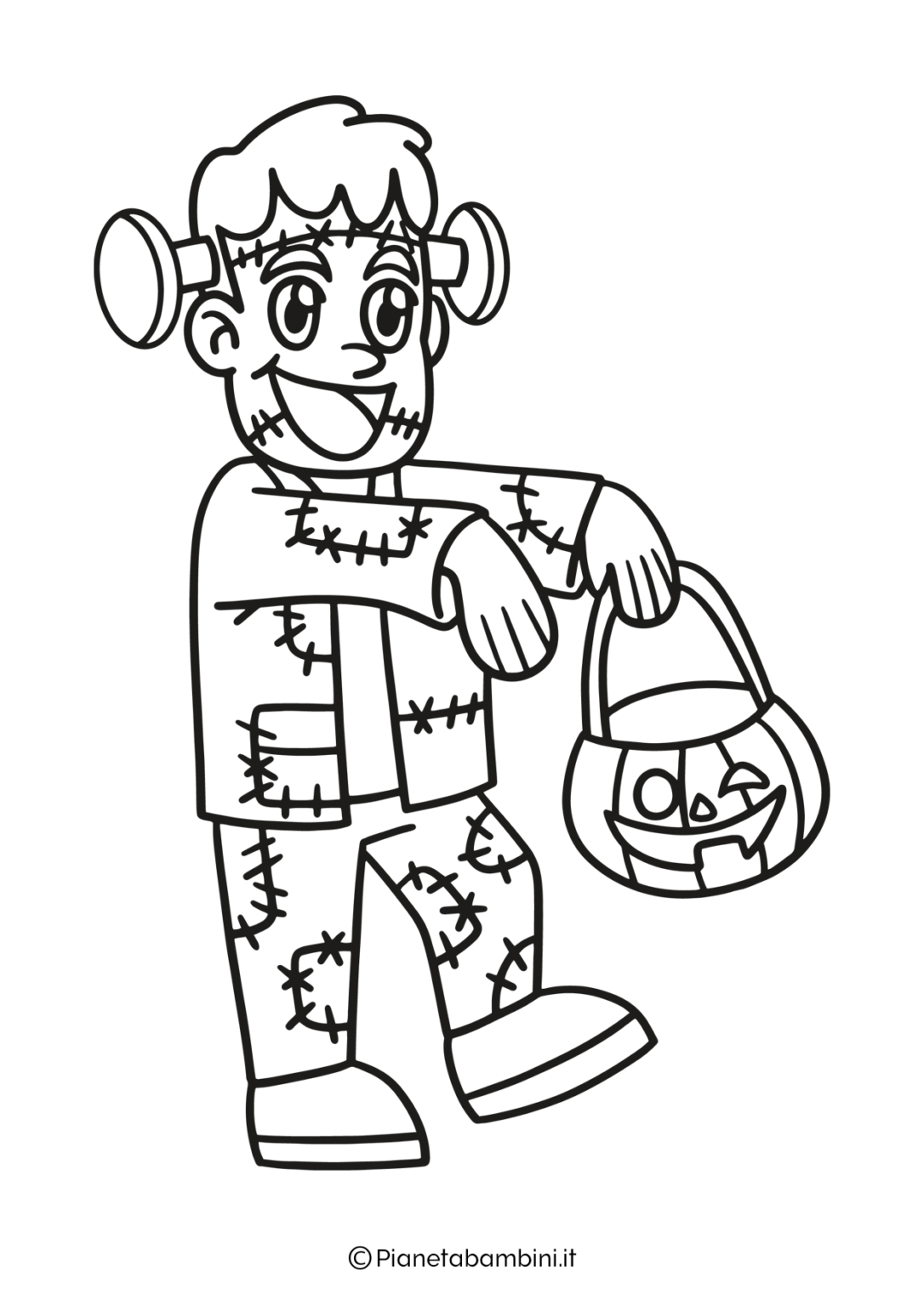 45 Disegni di Zombie da Colorare | PianetaBambini.it