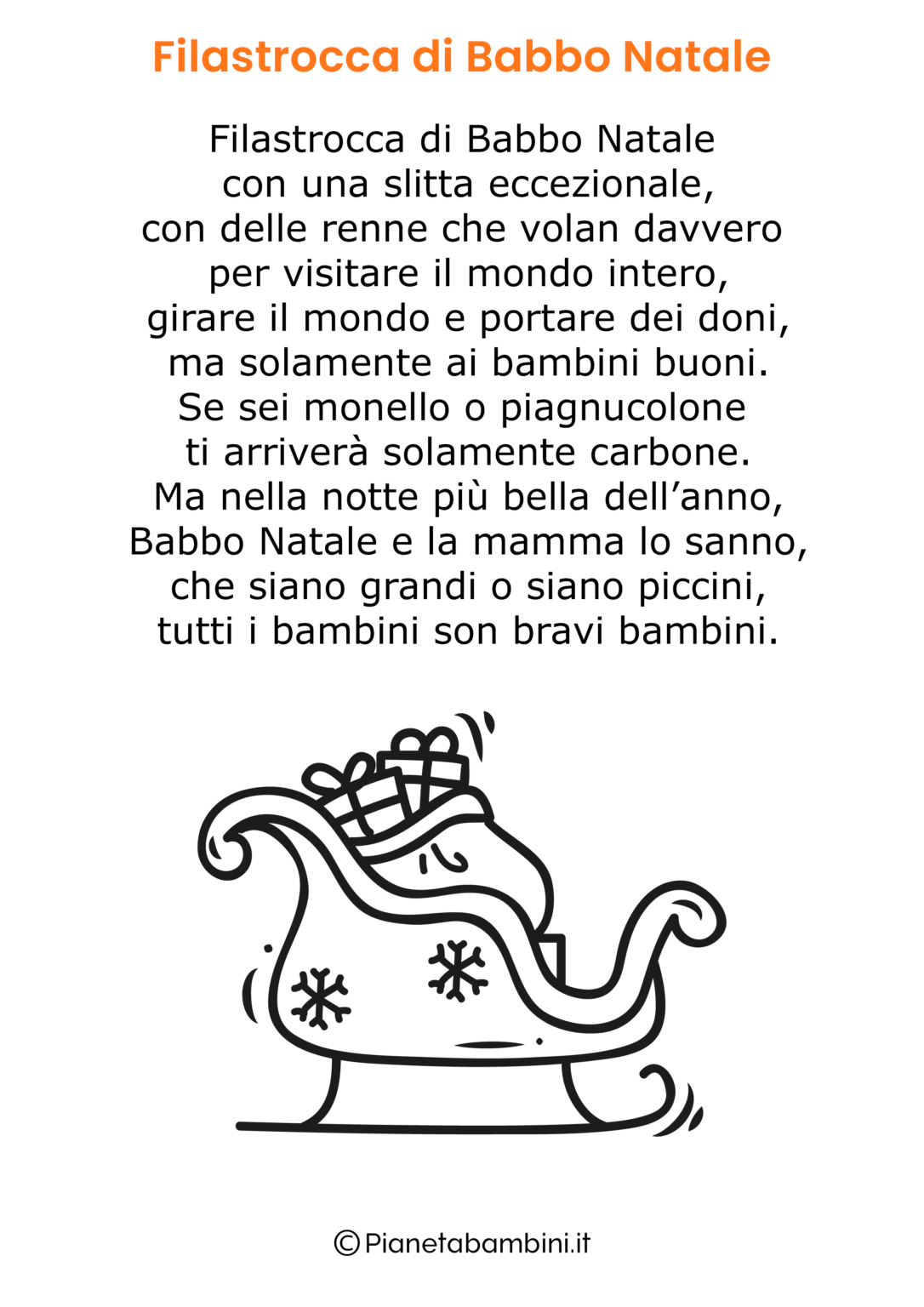 20 Filastrocche di Natale Divertenti | PianetaBambini.it