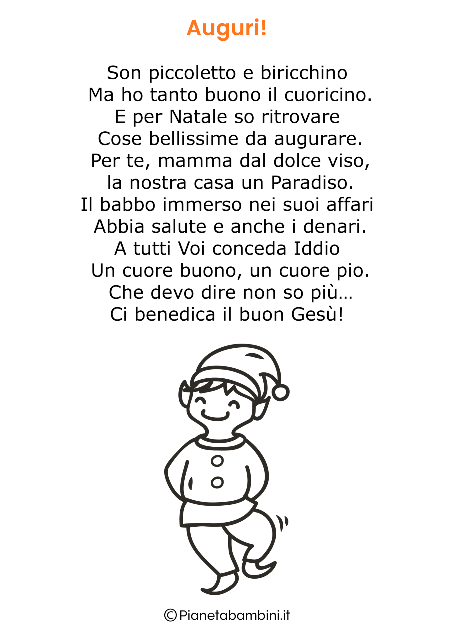 20 Filastrocche di Natale Divertenti | PianetaBambini.it