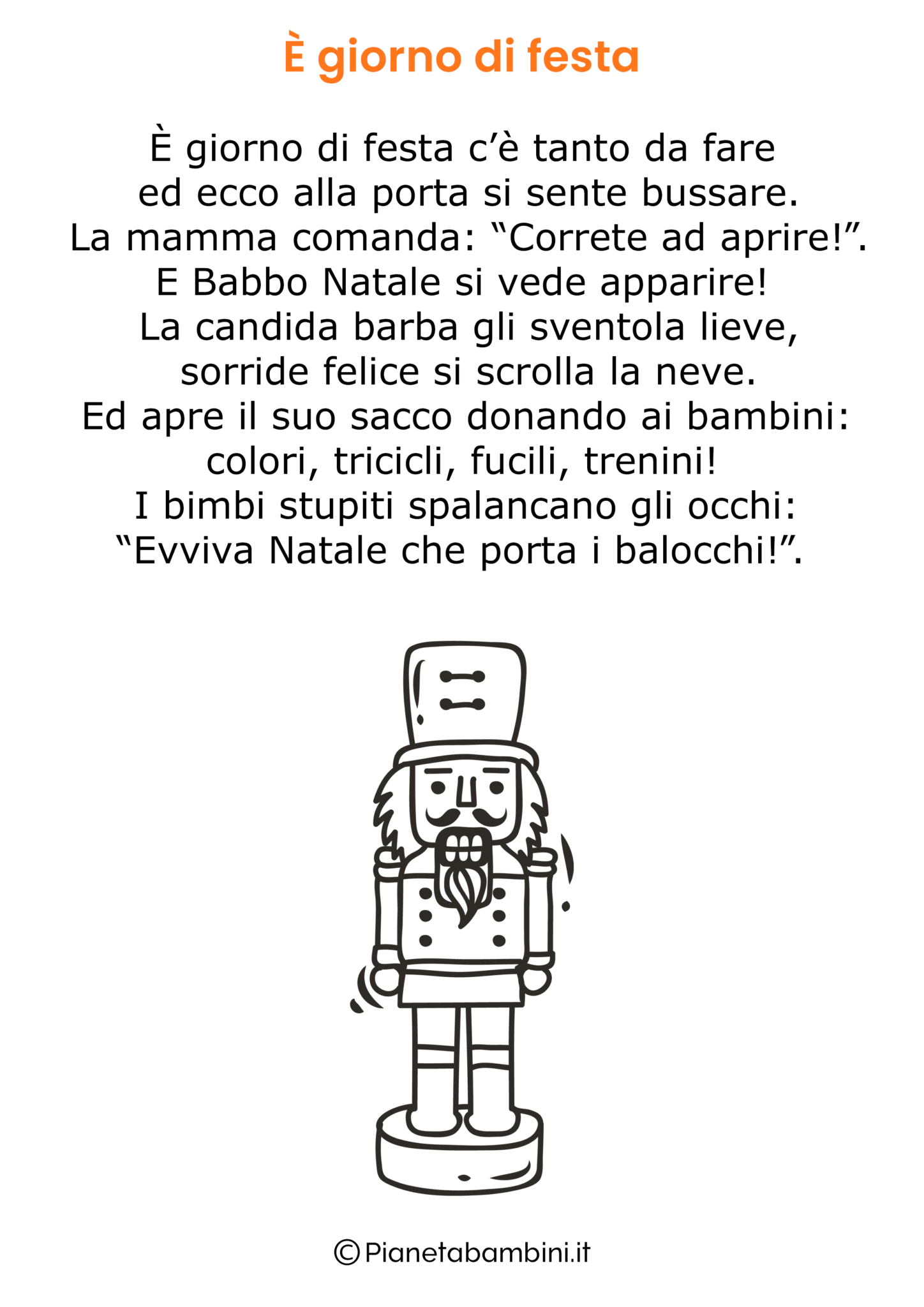 20 Filastrocche di Natale Divertenti | PianetaBambini.it