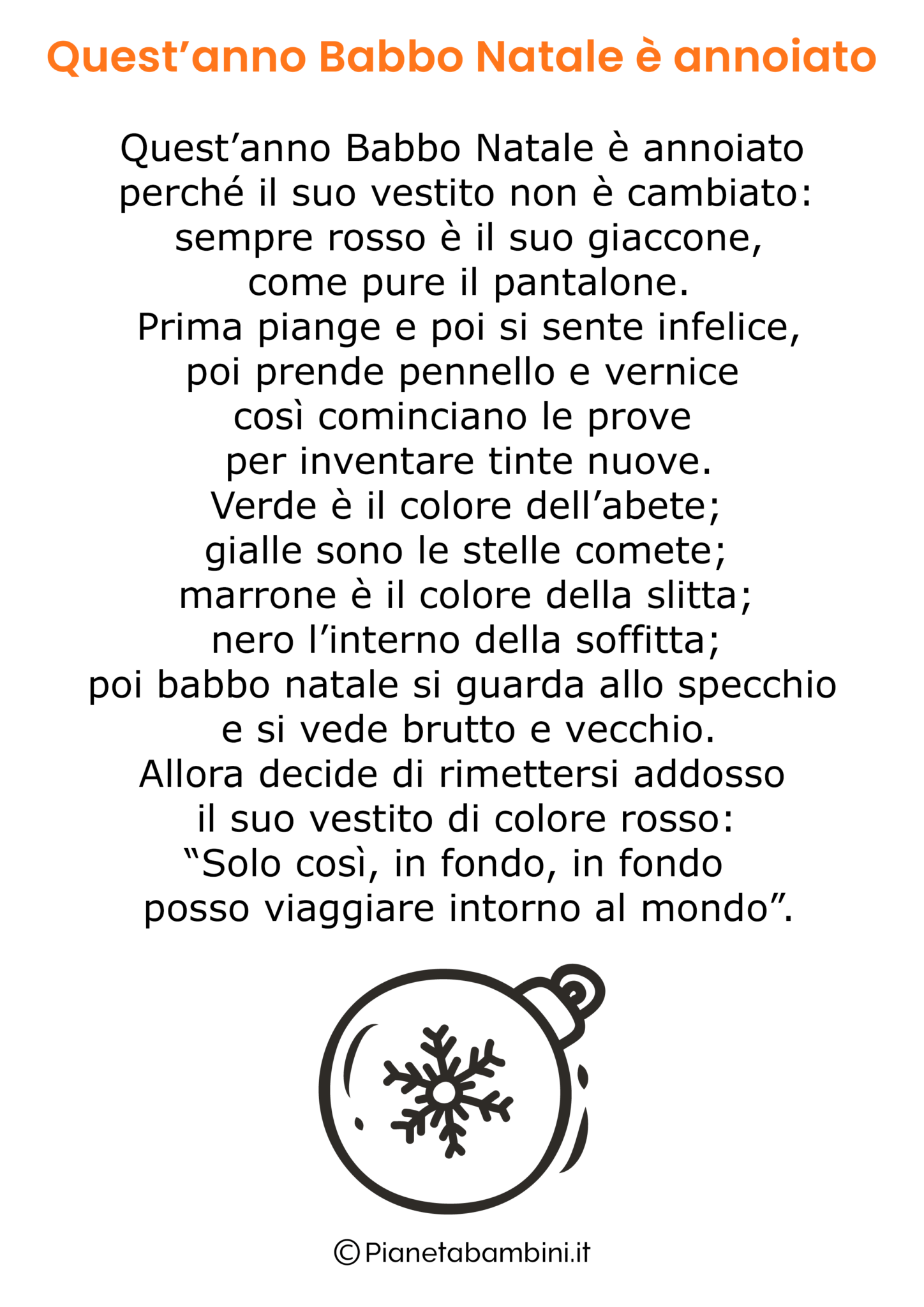 20 Filastrocche di Natale Divertenti | PianetaBambini.it