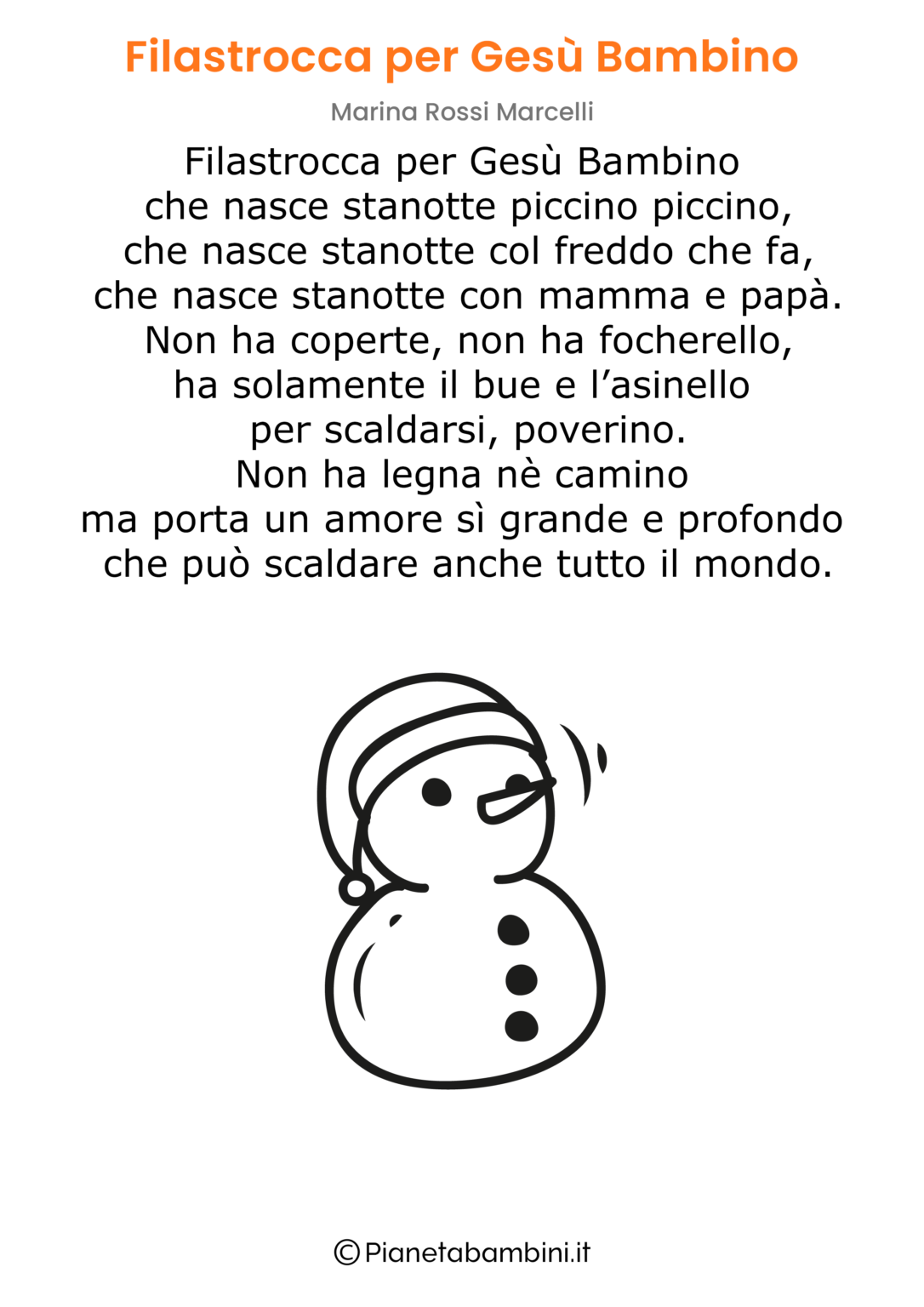 20 Filastrocche di Natale Divertenti | PianetaBambini.it
