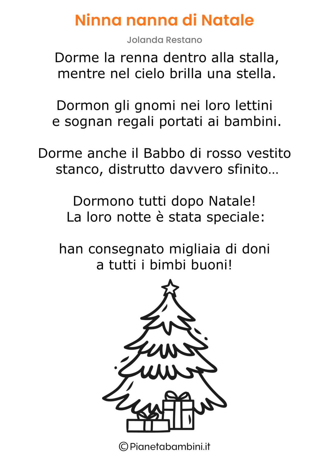 20 Filastrocche di Natale Divertenti | PianetaBambini.it