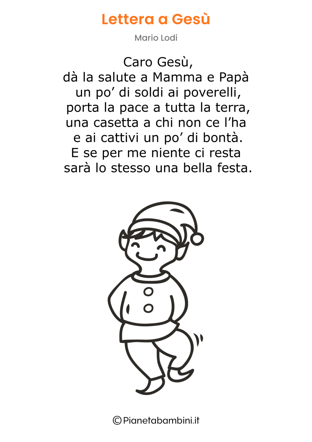 25 Poesie di Natale Brevi | PianetaBambini.it