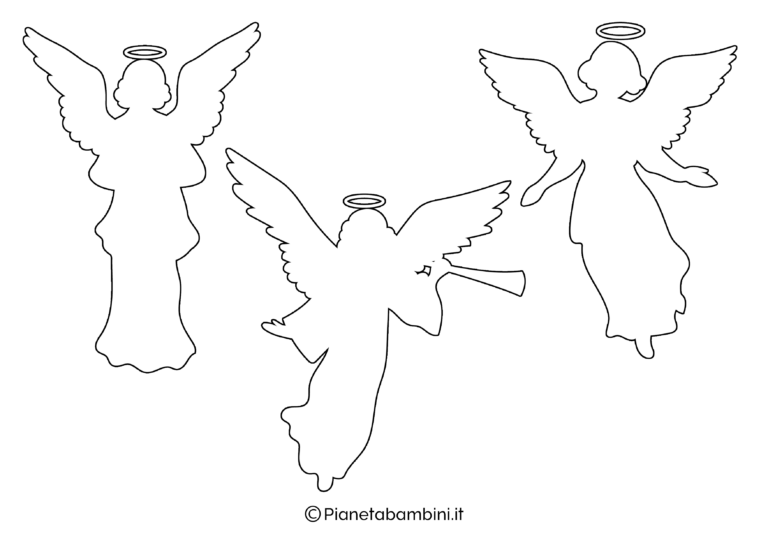 42 Sagome del Presepe da Stampare e Ritagliare | PianetaBambini.it