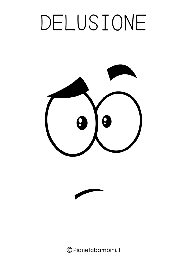 I Colori delle Emozioni: Disegni da Colorare | PianetaBambini.it