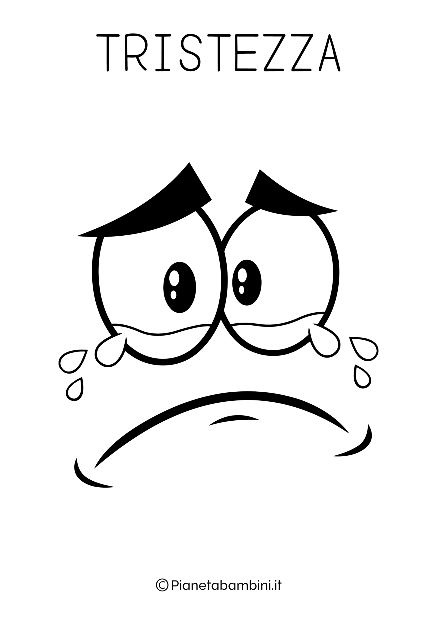 I Colori delle Emozioni: Disegni da Colorare | PianetaBambini.it