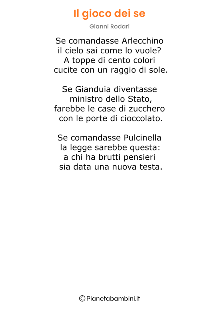 Poesie di Carnevale di Gianni Rodari | PianetaBambini.it