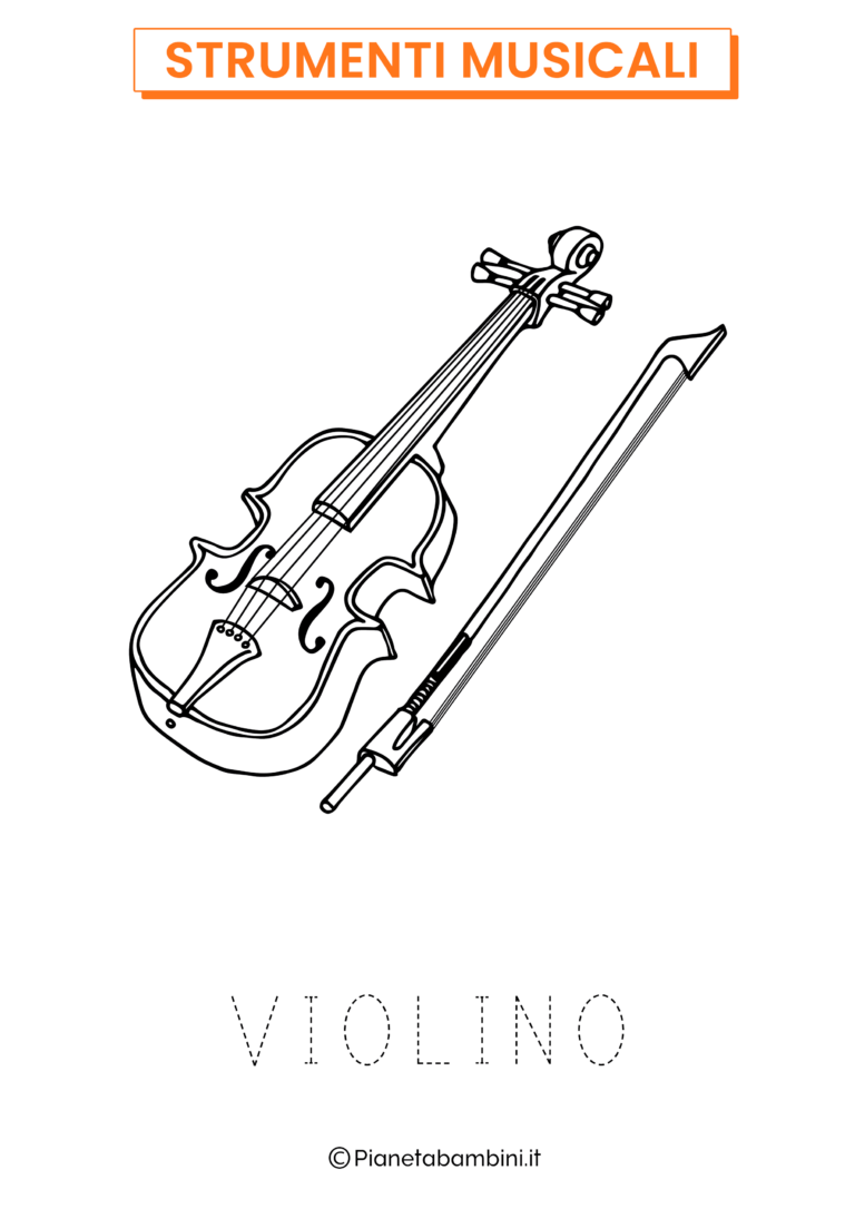 Strumenti a Corde: Schede Didattiche per la Scuola Primaria ...