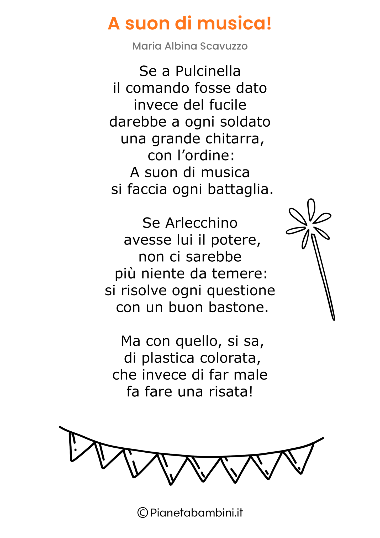 30 Filastrocche di Carnevale Brevi e in Rima | PianetaBambini.it