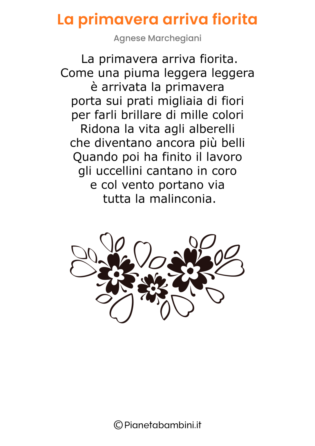 30 Poesie sulla Primavera Brevi | PianetaBambini.it