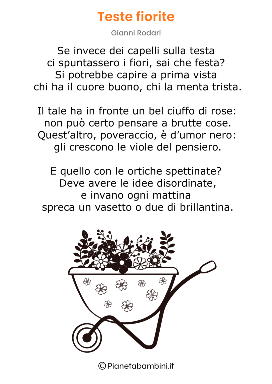 Poesie sulla Primavera di Gianni Rodari | PianetaBambini.it
