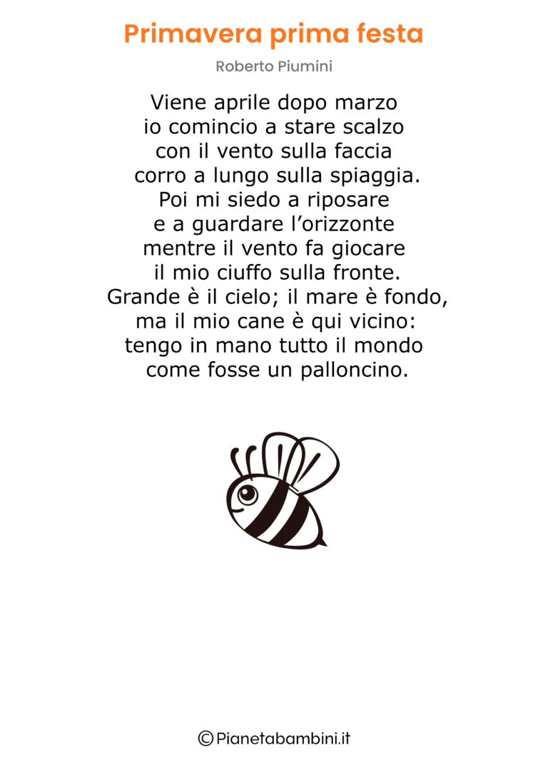 30 Poesie sulla Primavera Brevi | PianetaBambini.it