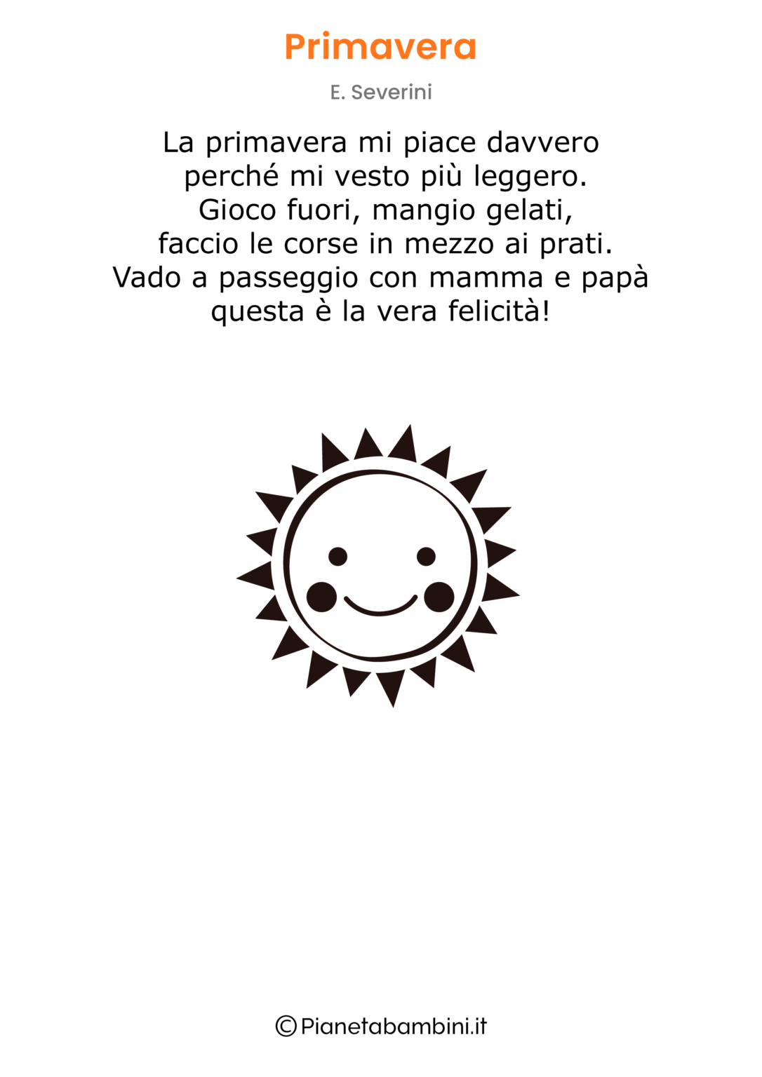 30 Poesie sulla Primavera Brevi | PianetaBambini.it