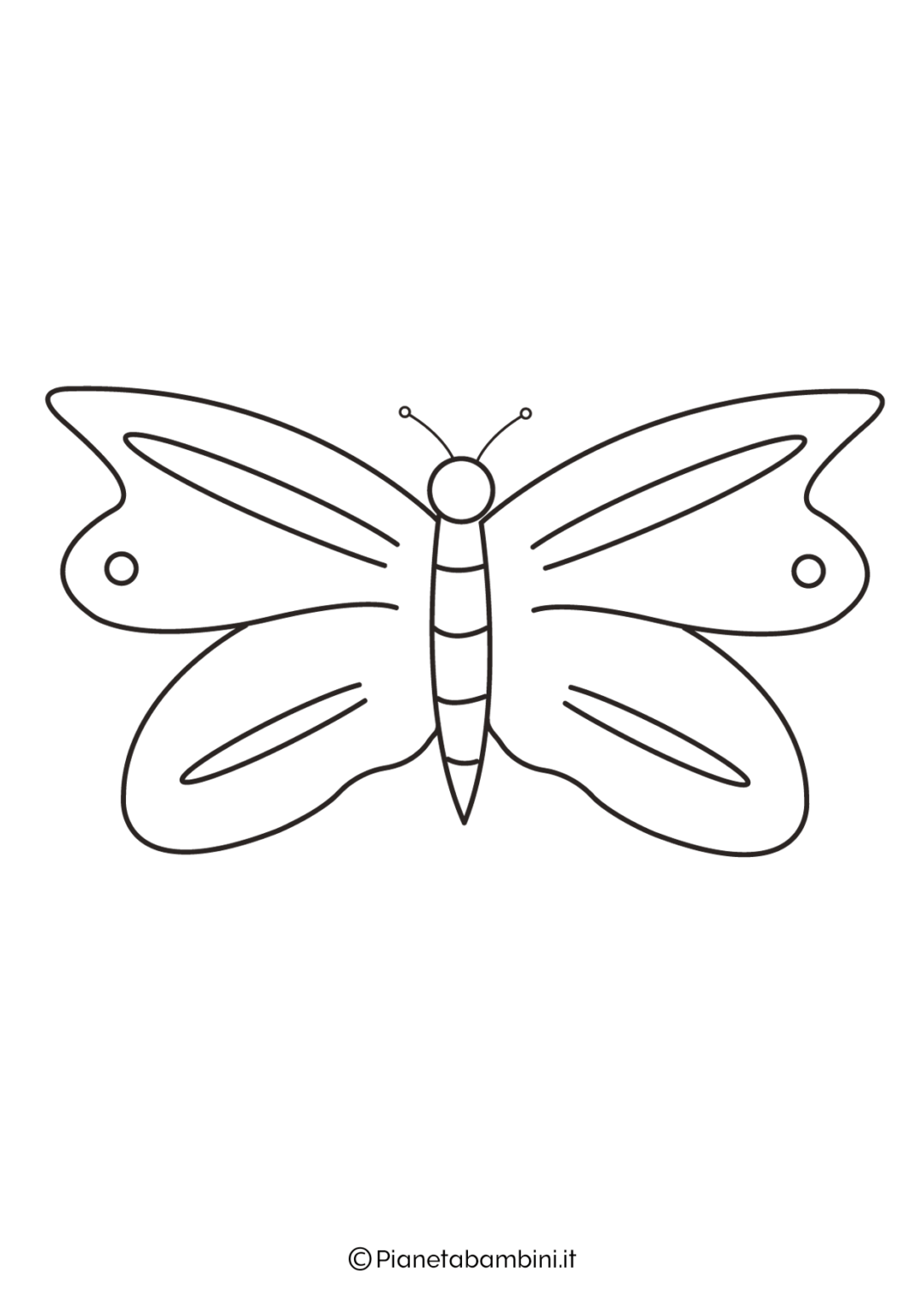 Disegni di Farfalle da Colorare | PianetaBambini.it