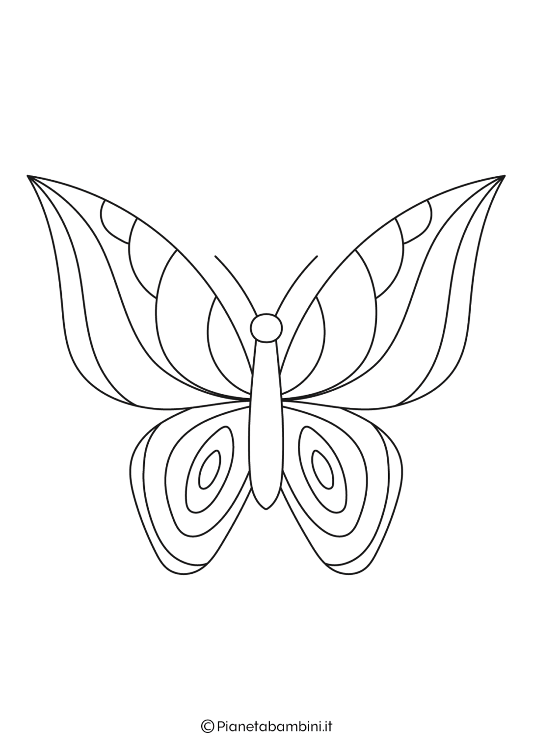 Disegni di Farfalle da Colorare | PianetaBambini.it