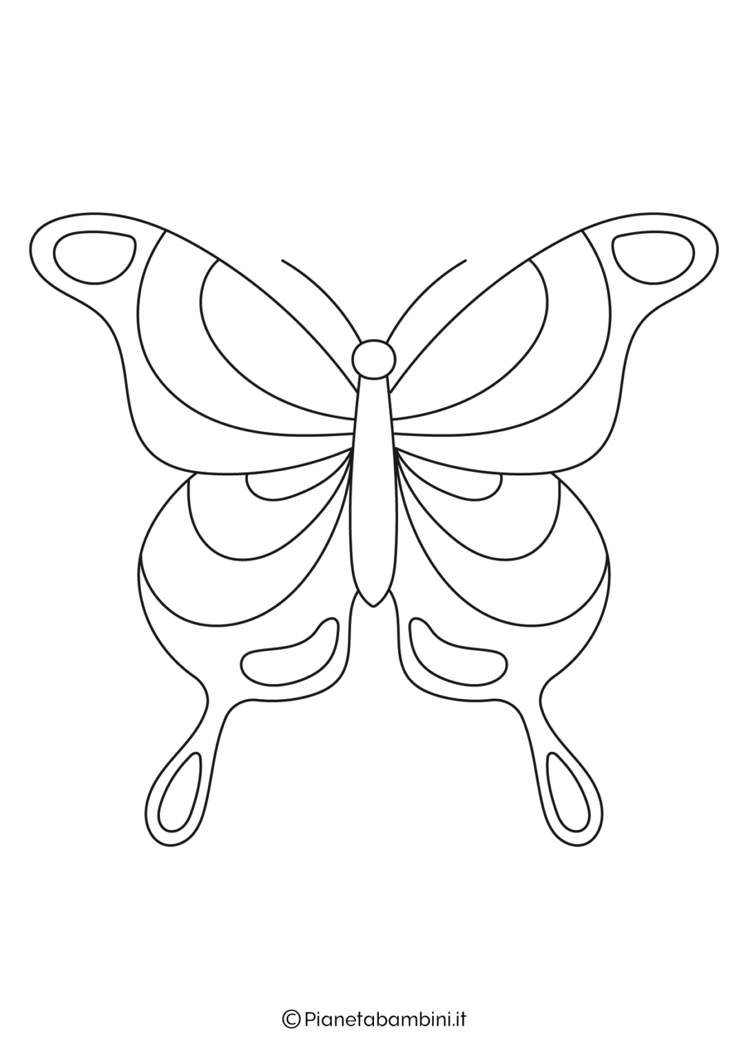 Disegni di Farfalle da Colorare | PianetaBambini.it
