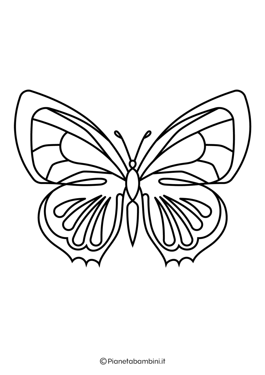Disegni di Farfalle da Colorare | PianetaBambini.it