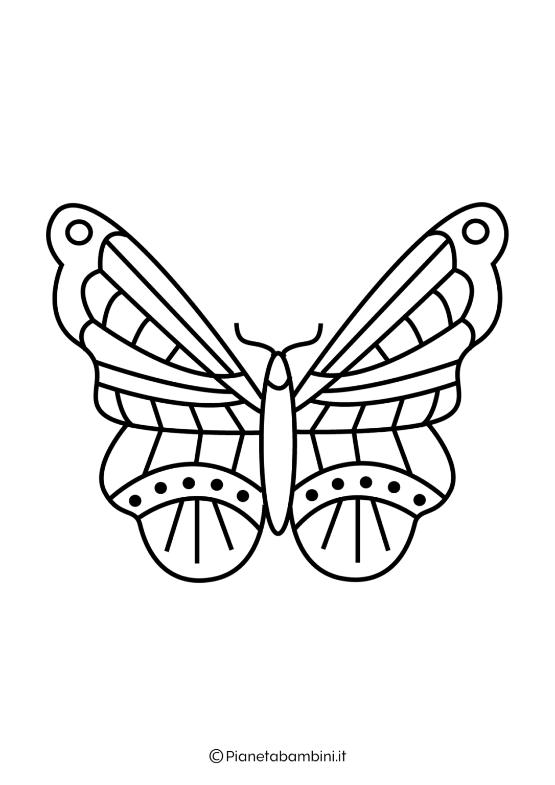 Disegni di Farfalle da Colorare | PianetaBambini.it