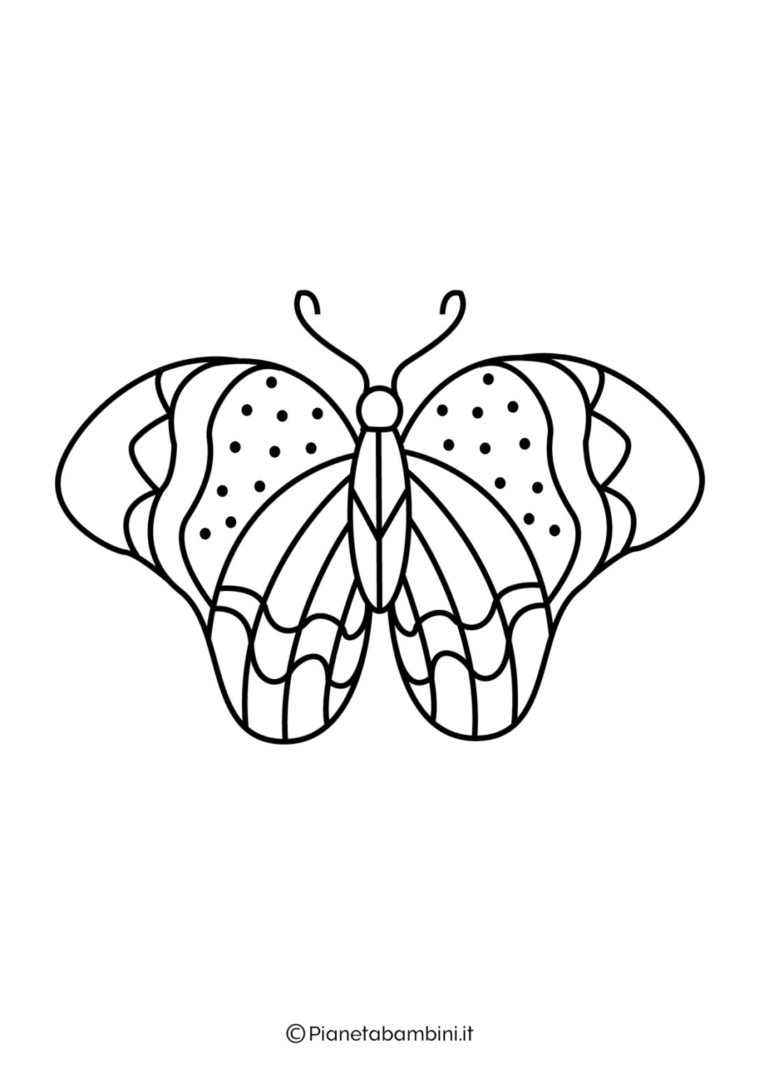 Disegni di Farfalle da Colorare | PianetaBambini.it