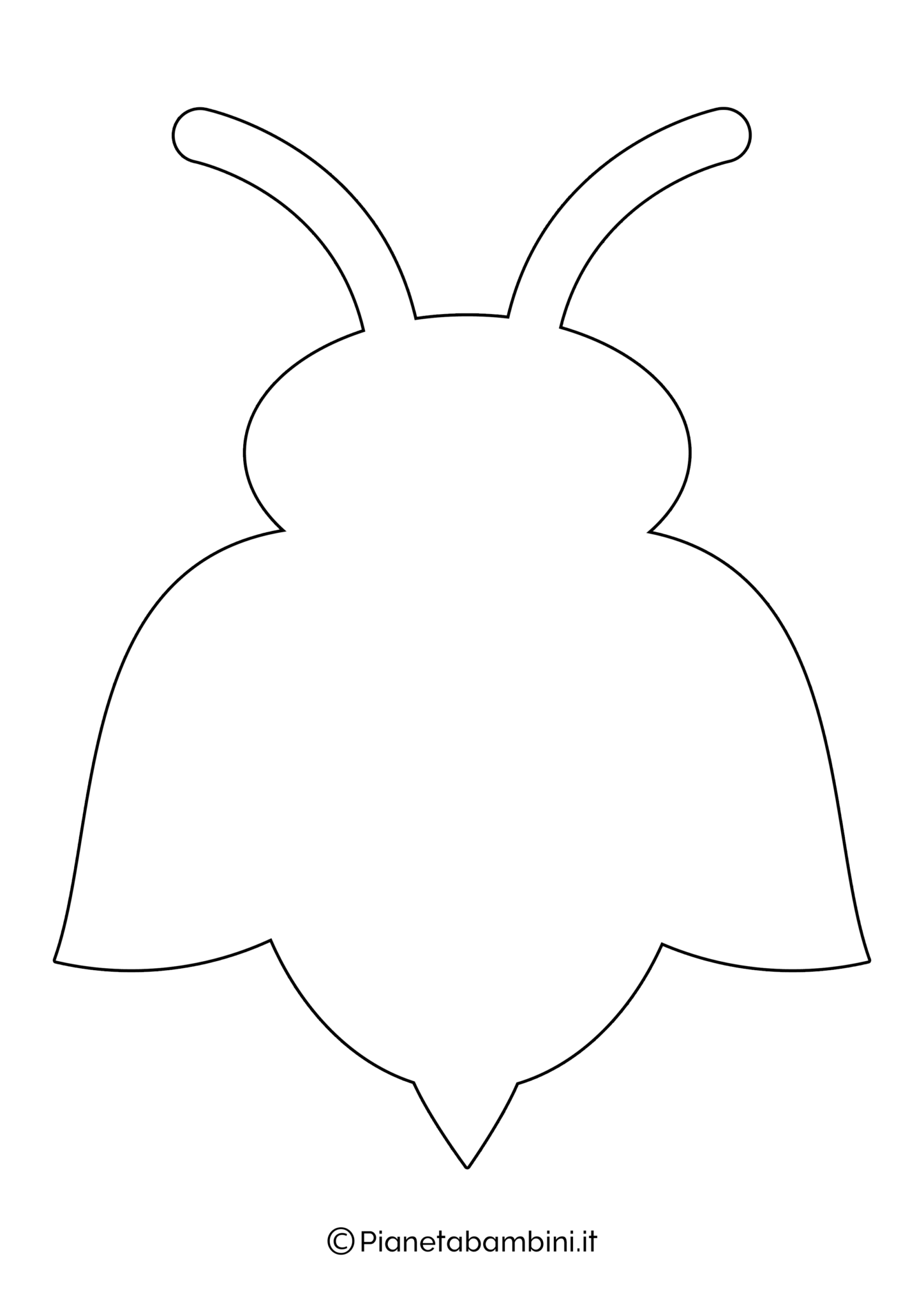 Sagome di Api da Stampare e Ritagliare | PianetaBambini.it