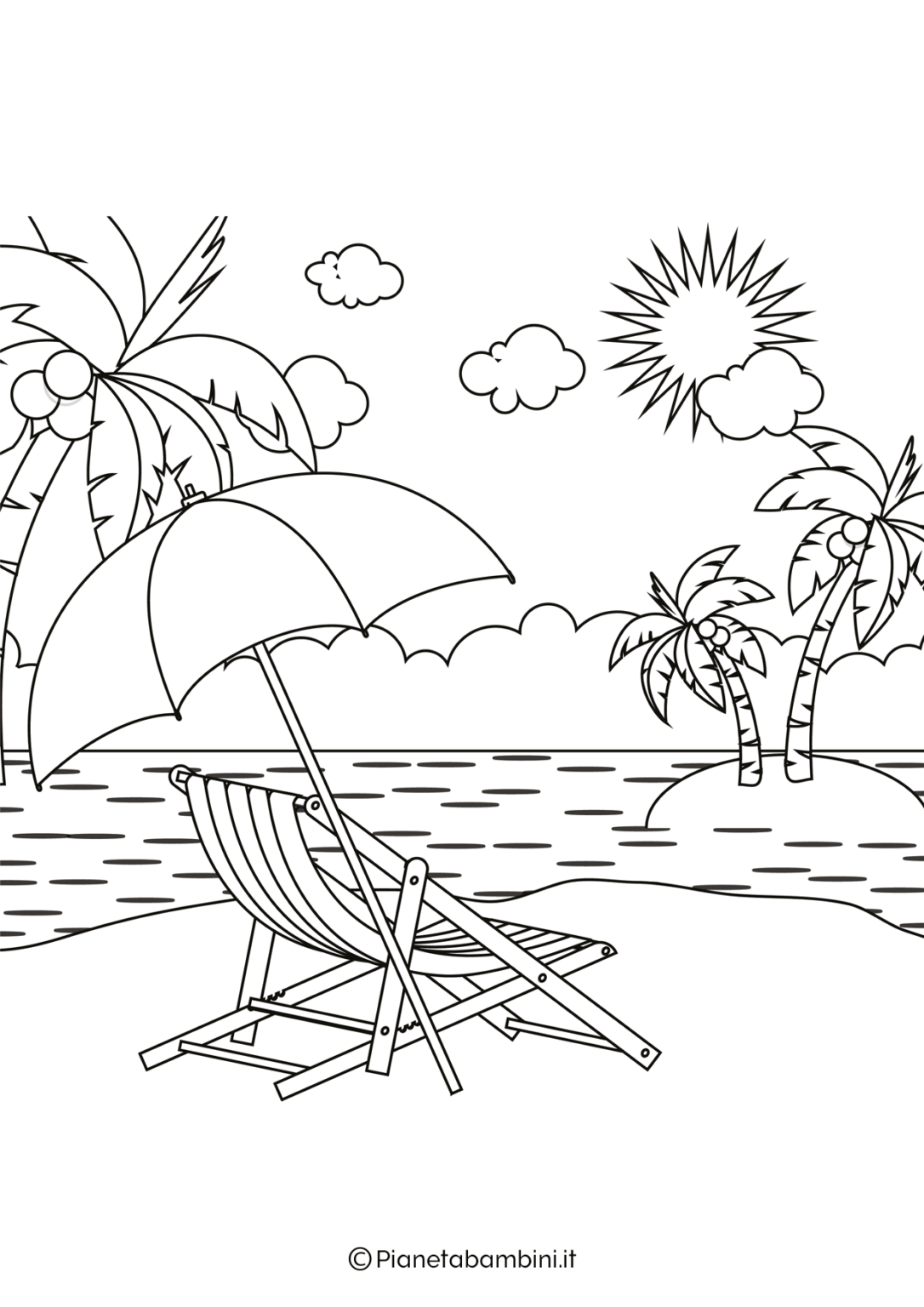 Disegni Sul Mare Da Stampare , disegni Mare da colorare e stampare 2025 ...