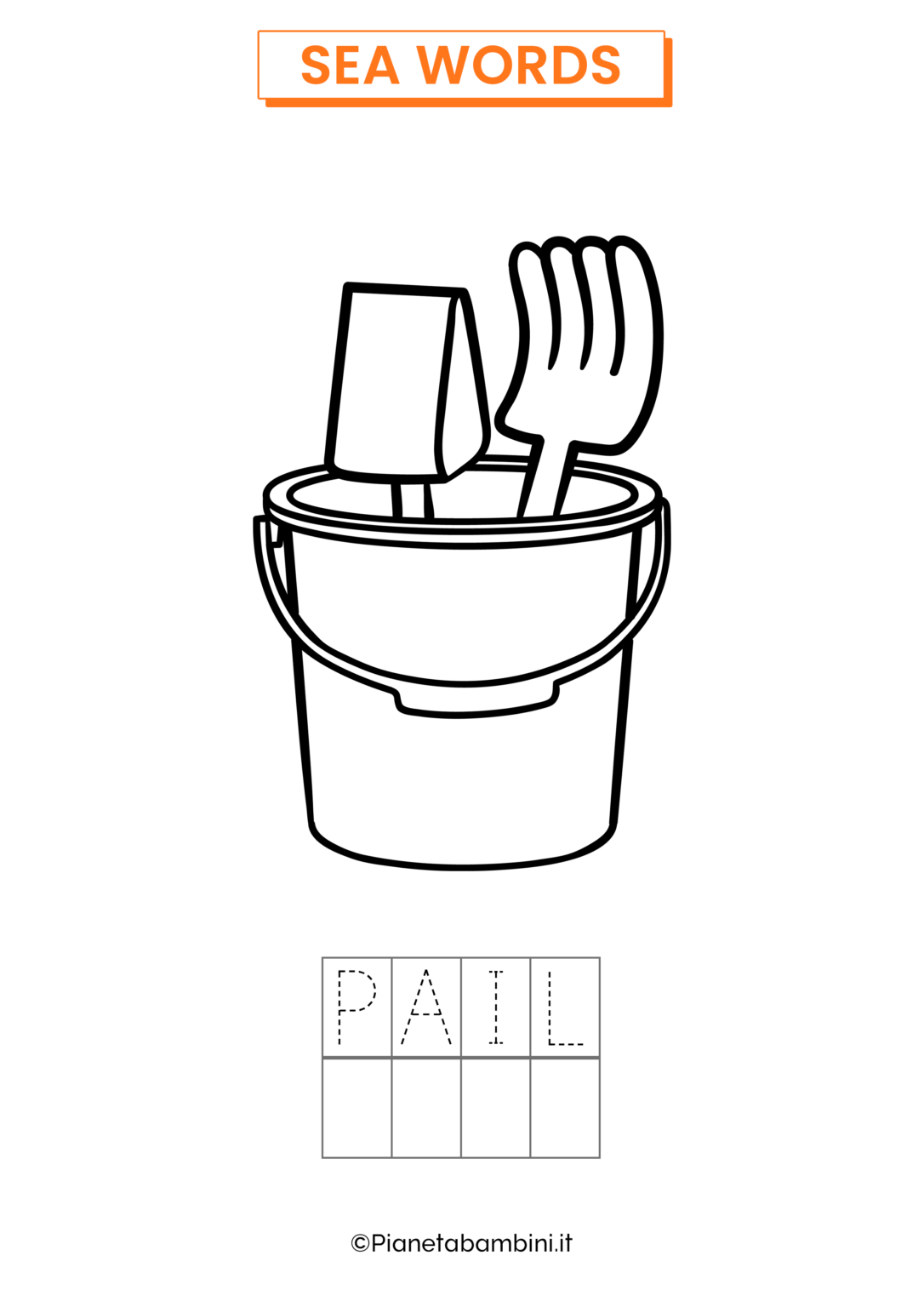 Schede sulle Parole dell'Estate in Inglese (Summer Words ...