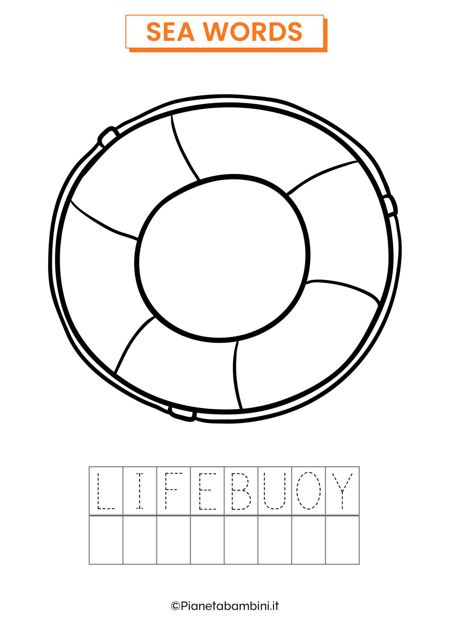 Schede sulle Parole dell'Estate in Inglese (Summer Words ...