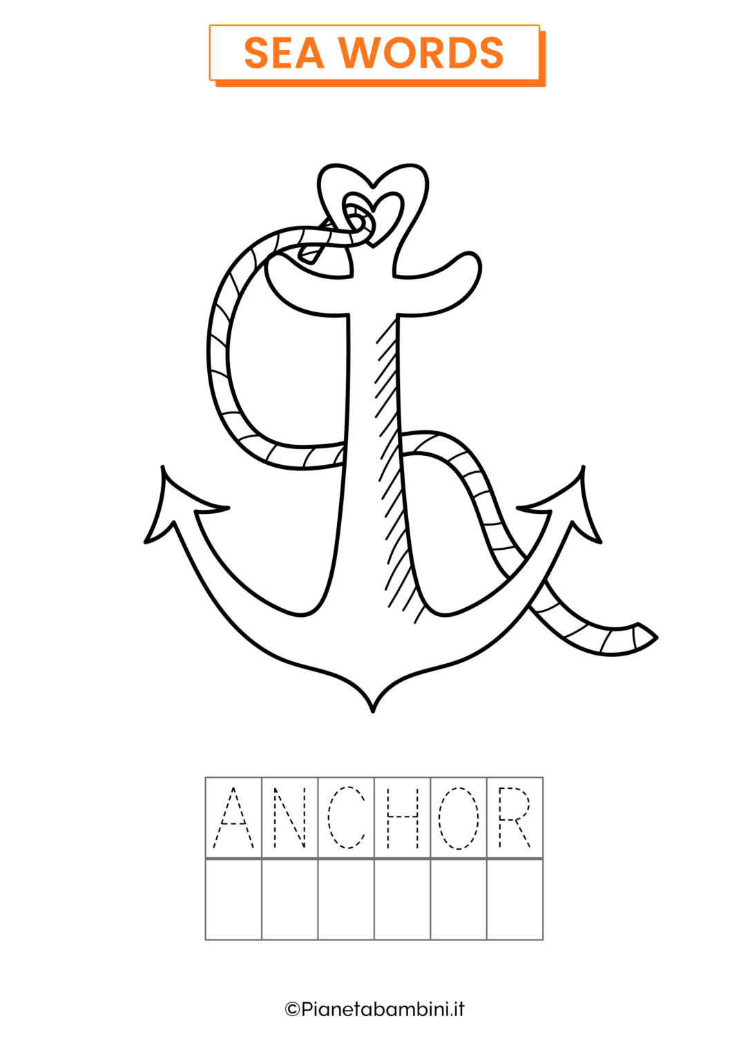 Schede sulle Parole dell'Estate in Inglese (Summer Words ...