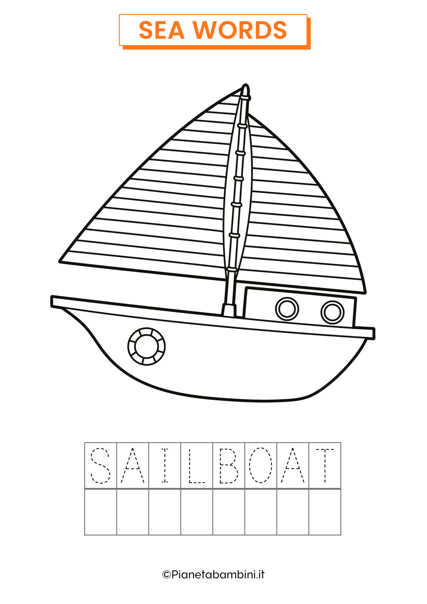 Schede sulle Parole dell'Estate in Inglese (Summer Words ...