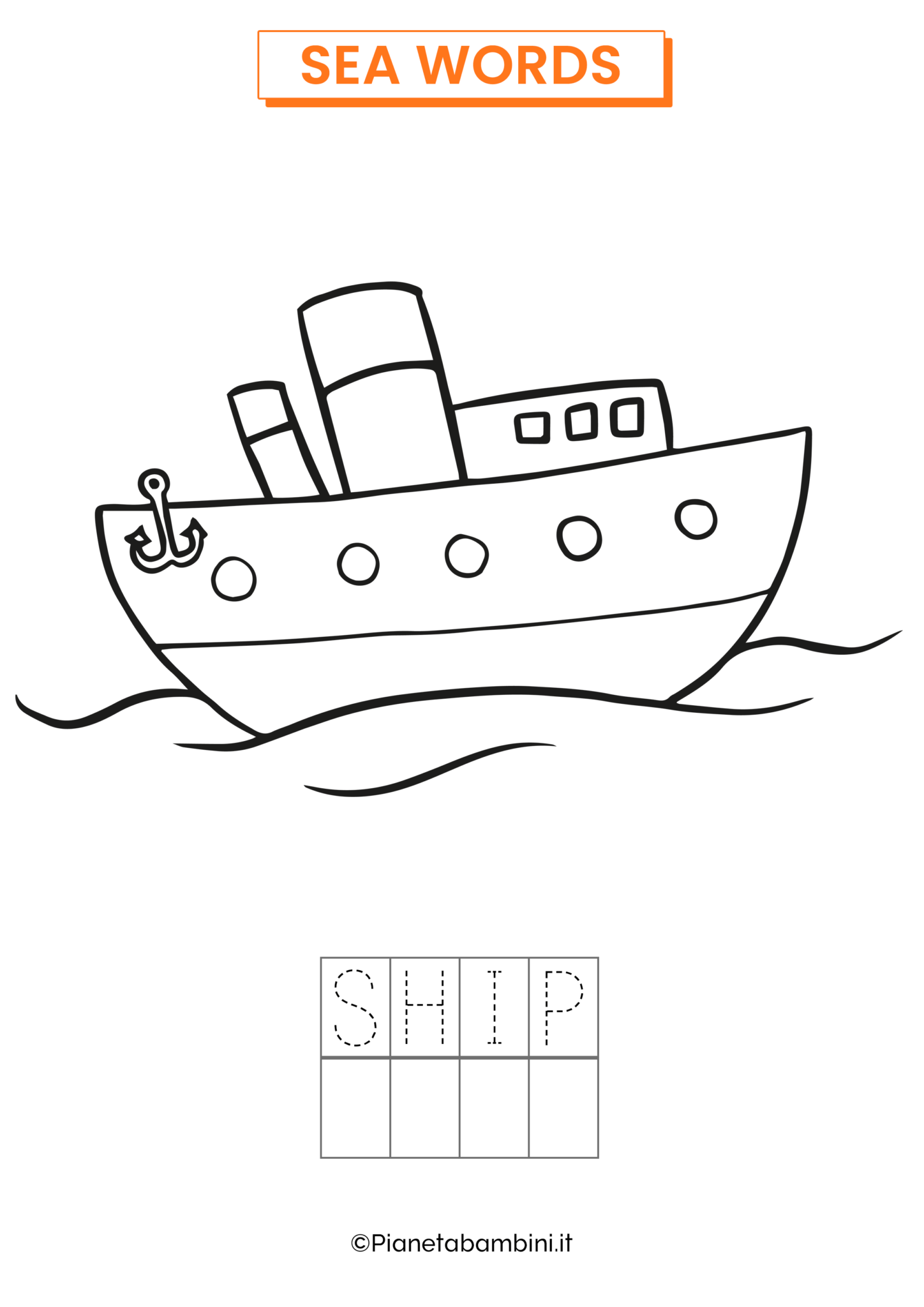 Schede sulle Parole dell'Estate in Inglese (Summer Words ...