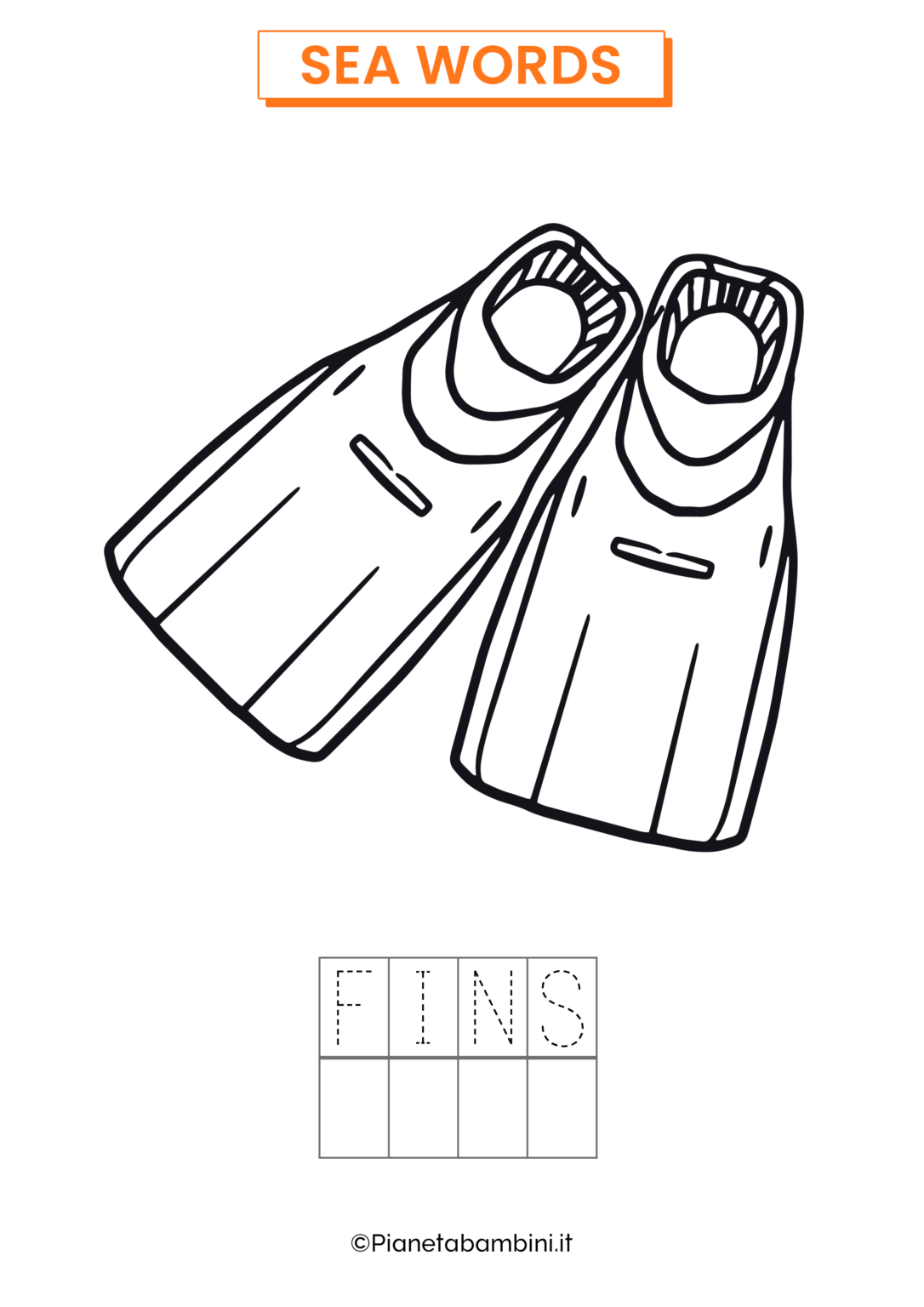 Schede sulle Parole dell'Estate in Inglese (Summer Words ...