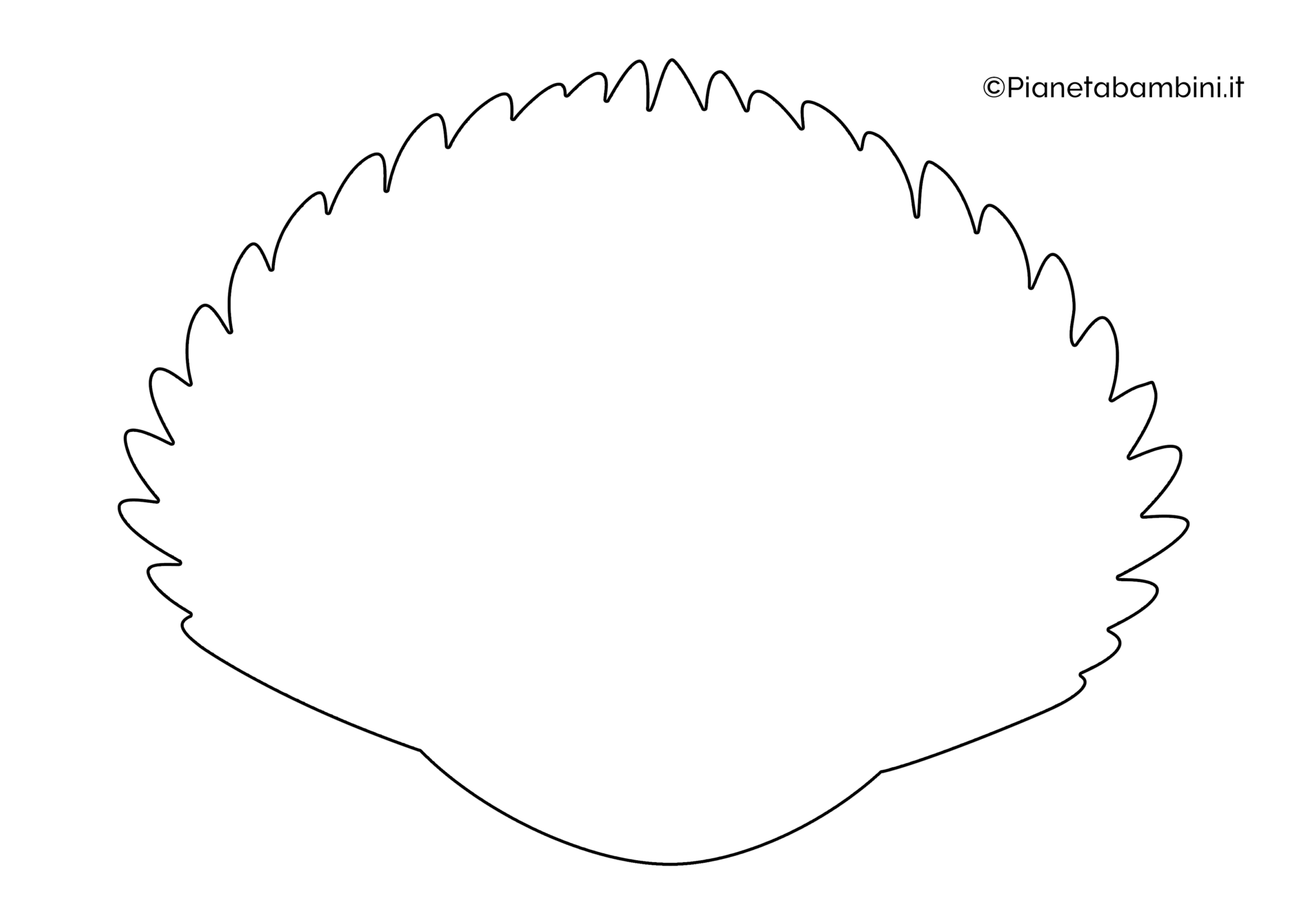 Sagome di Ricci da Stampare e Ritagliare | PianetaBambini.it