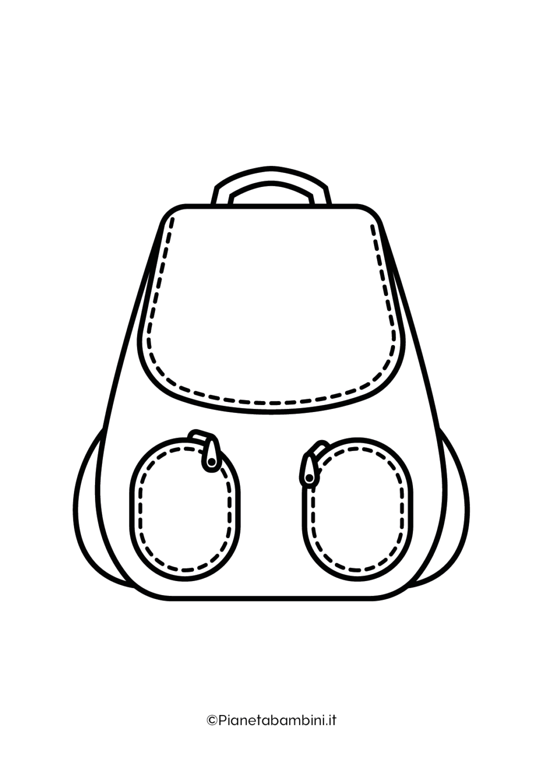 21 Zaini da Colorare | PianetaBambini.it