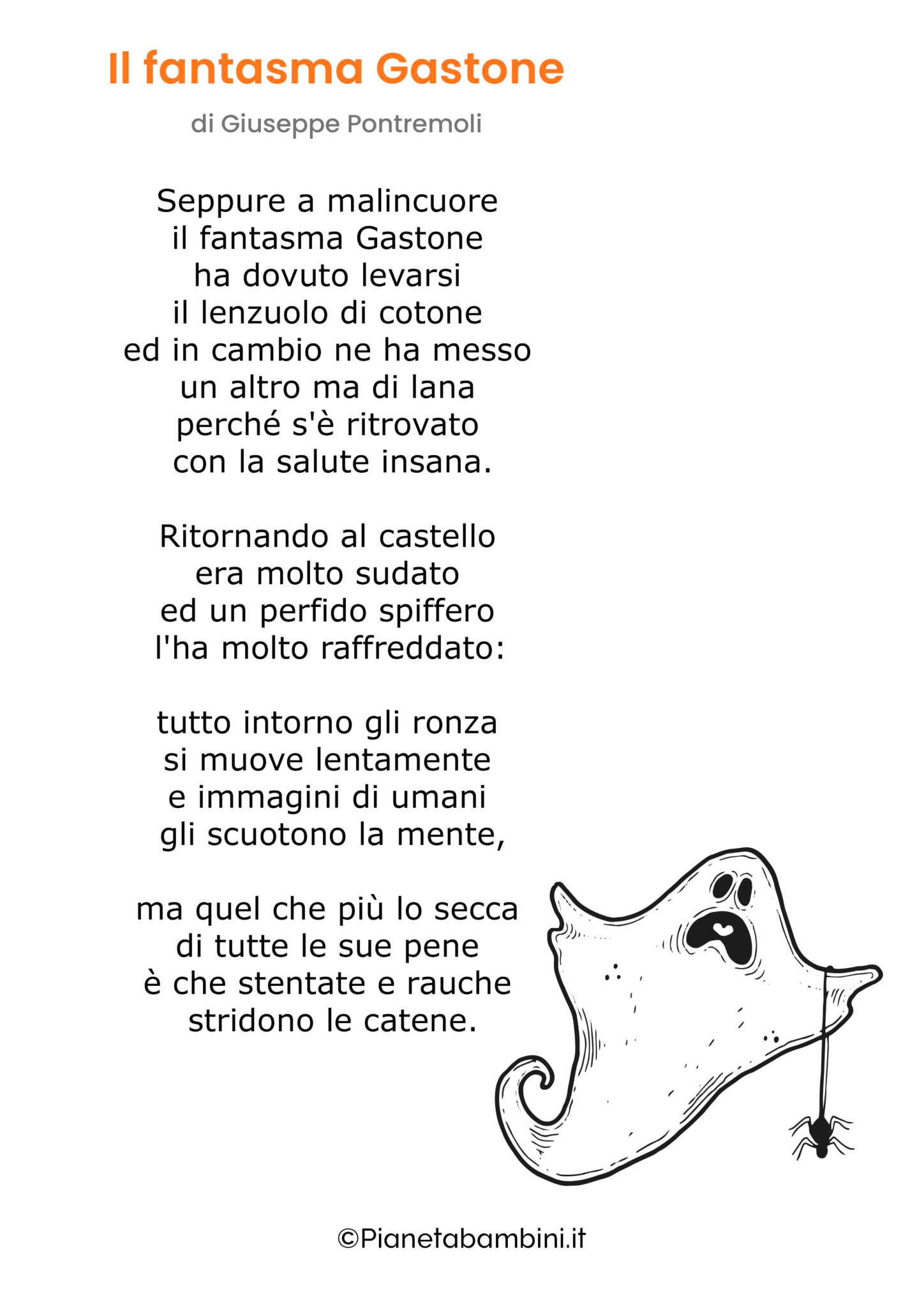 63 Poesie e Filastrocche di Halloween per Bambini | PianetaBambini.it