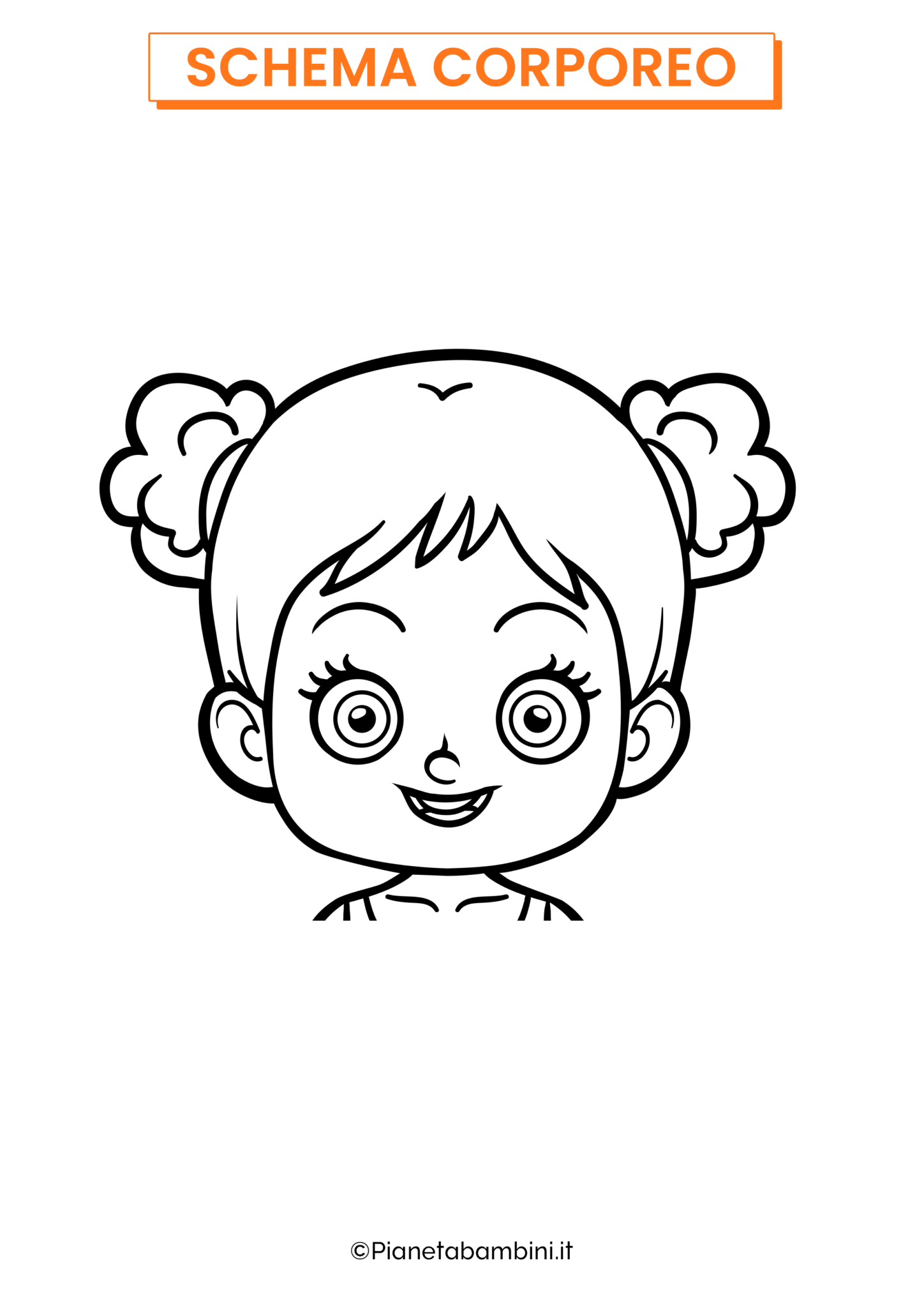 Schema Corporeo: le Parti del Viso | PianetaBambini.it