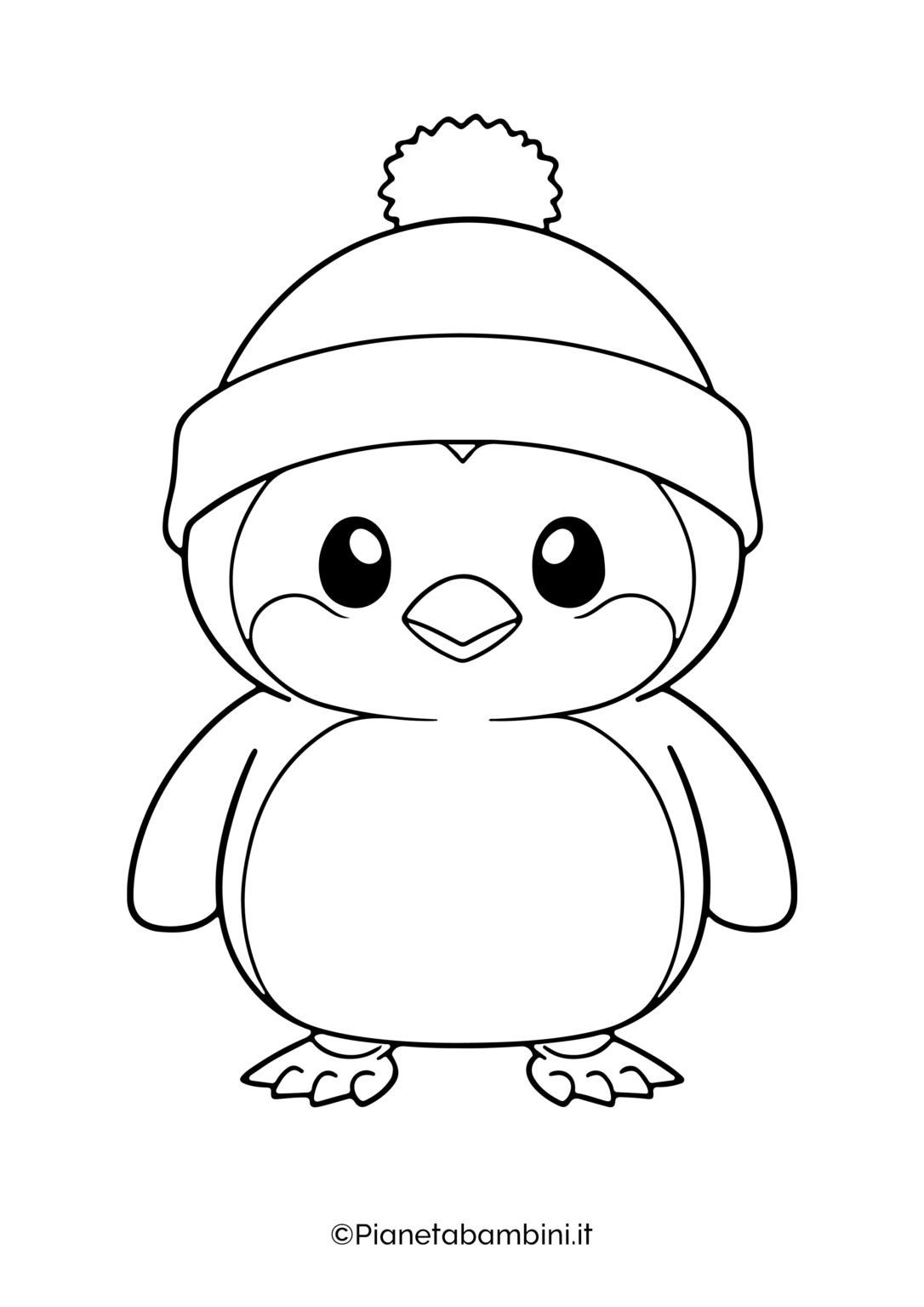 18 Disegni di Pinguini da Colorare | PianetaBambini.it