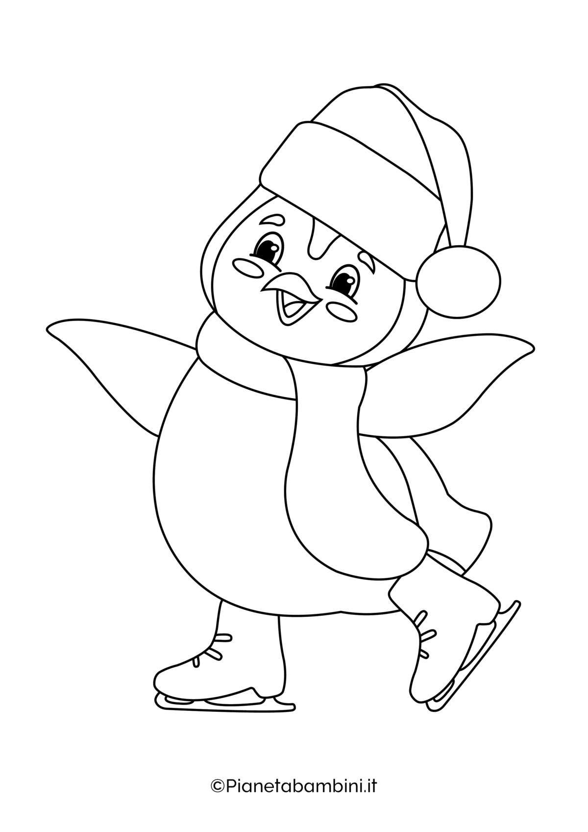 18 Disegni di Pinguini da Colorare | PianetaBambini.it