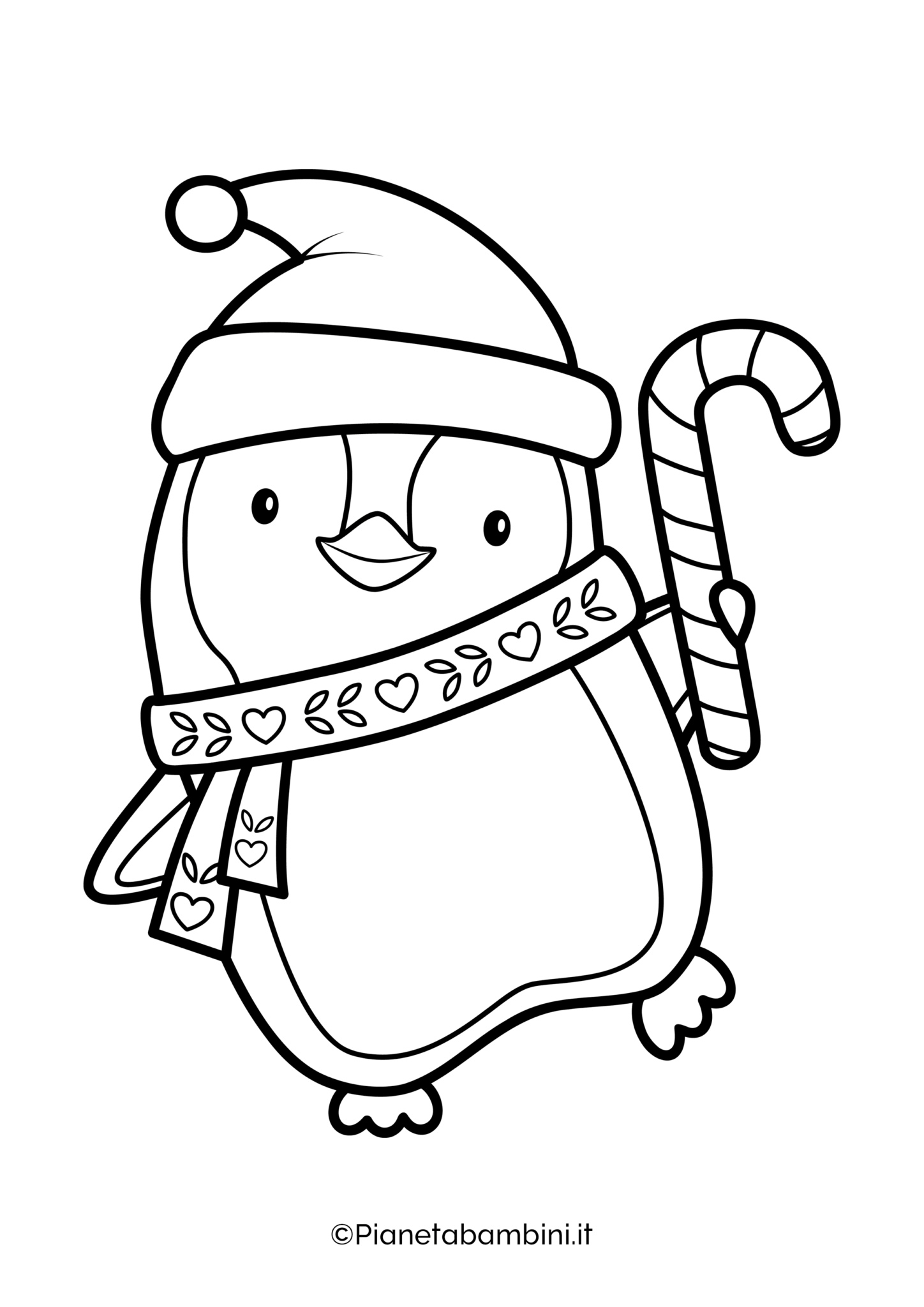 30 Disegni di Pinguini da Colorare | PianetaBambini.it