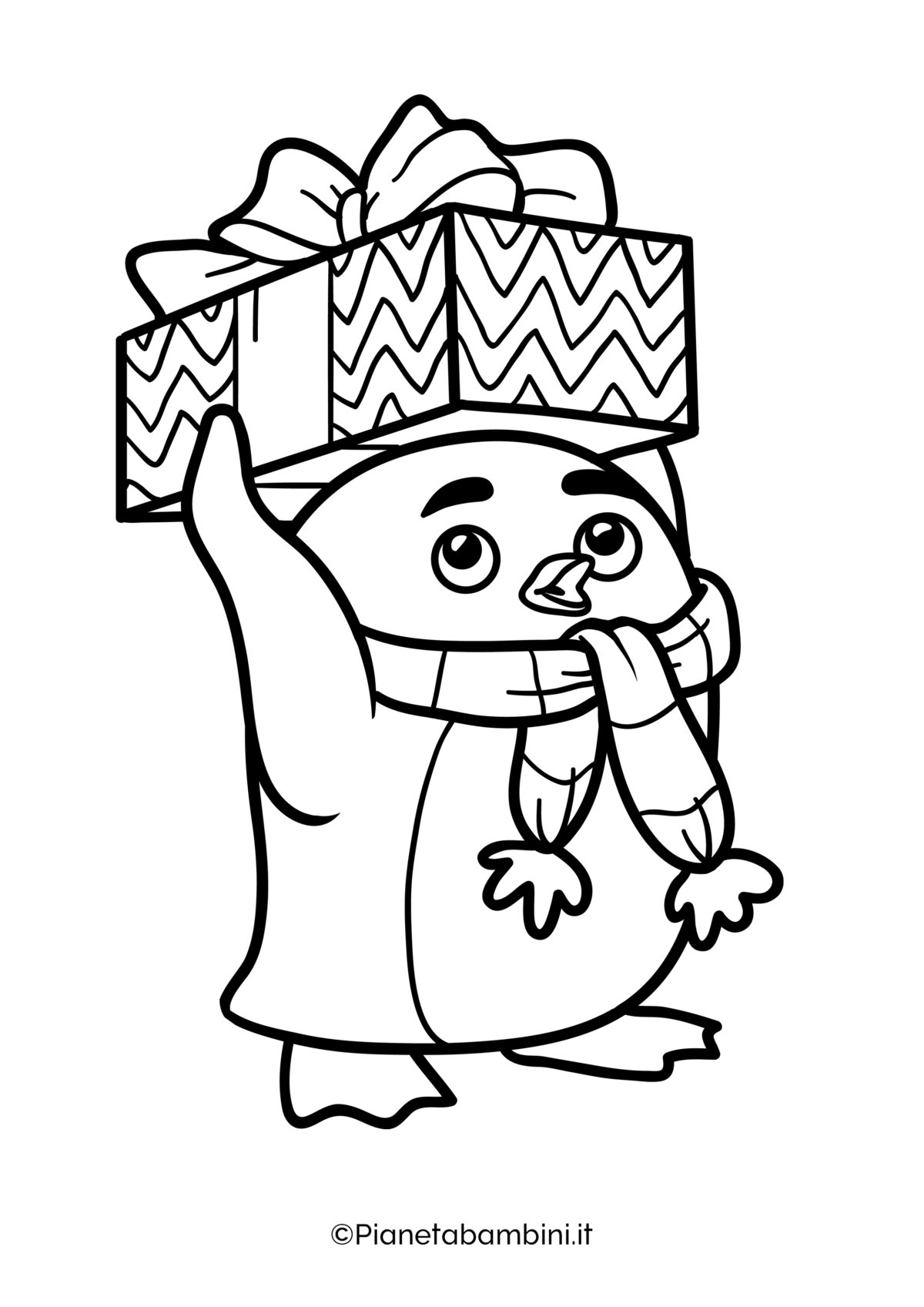 18 Disegni di Pinguini da Colorare | PianetaBambini.it