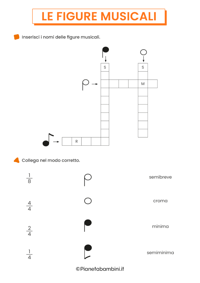 Le Figure Musicali: Schede Didattiche per la Scuola Primaria ...