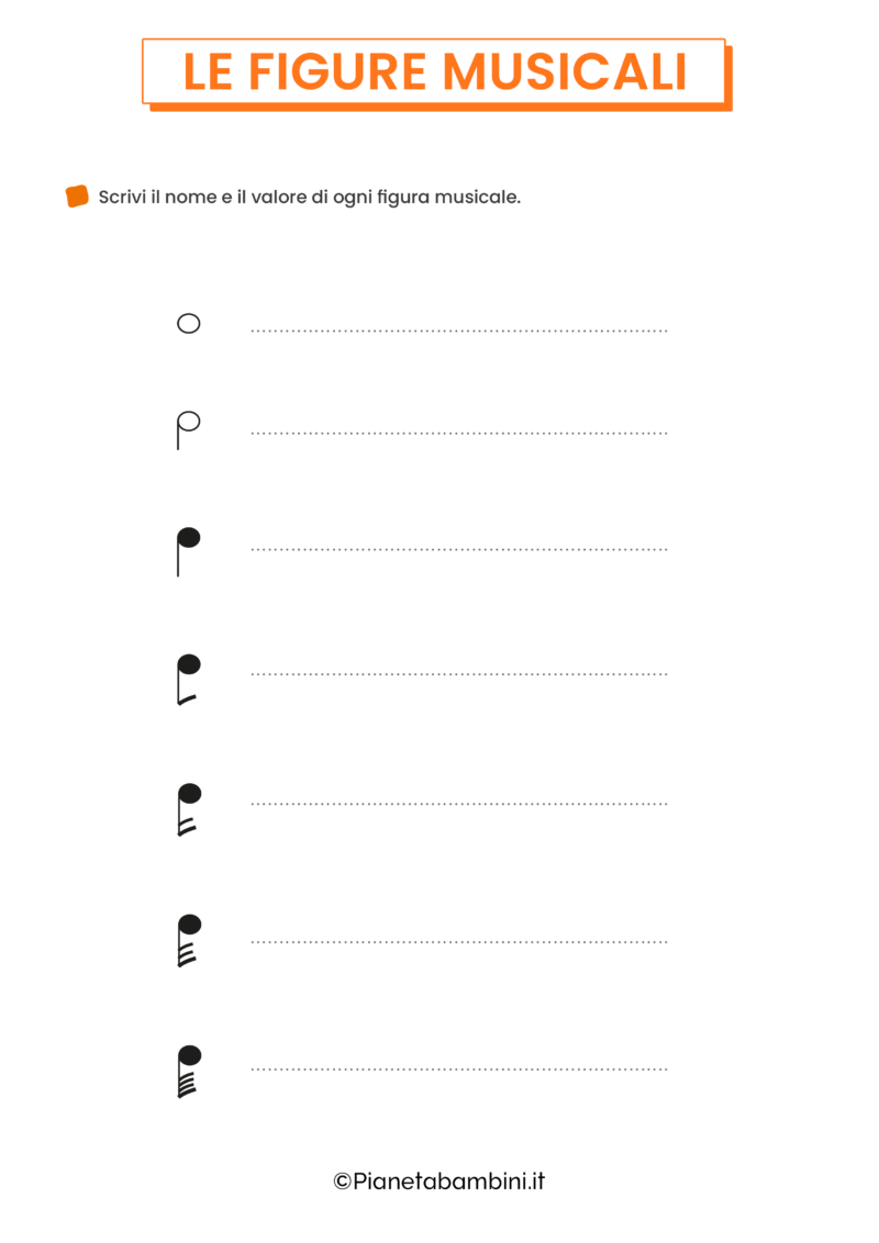 Le Figure Musicali: Schede Didattiche per la Scuola Primaria ...