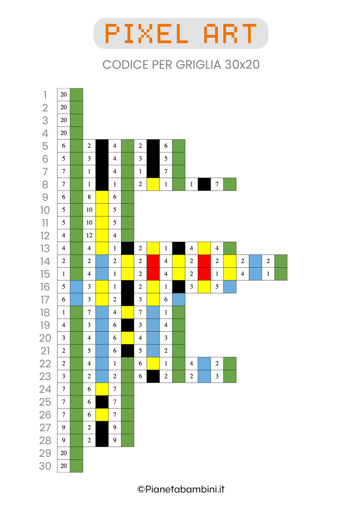 Pixel Art sulle Api per la Scuola Primaria | PianetaBambini.it